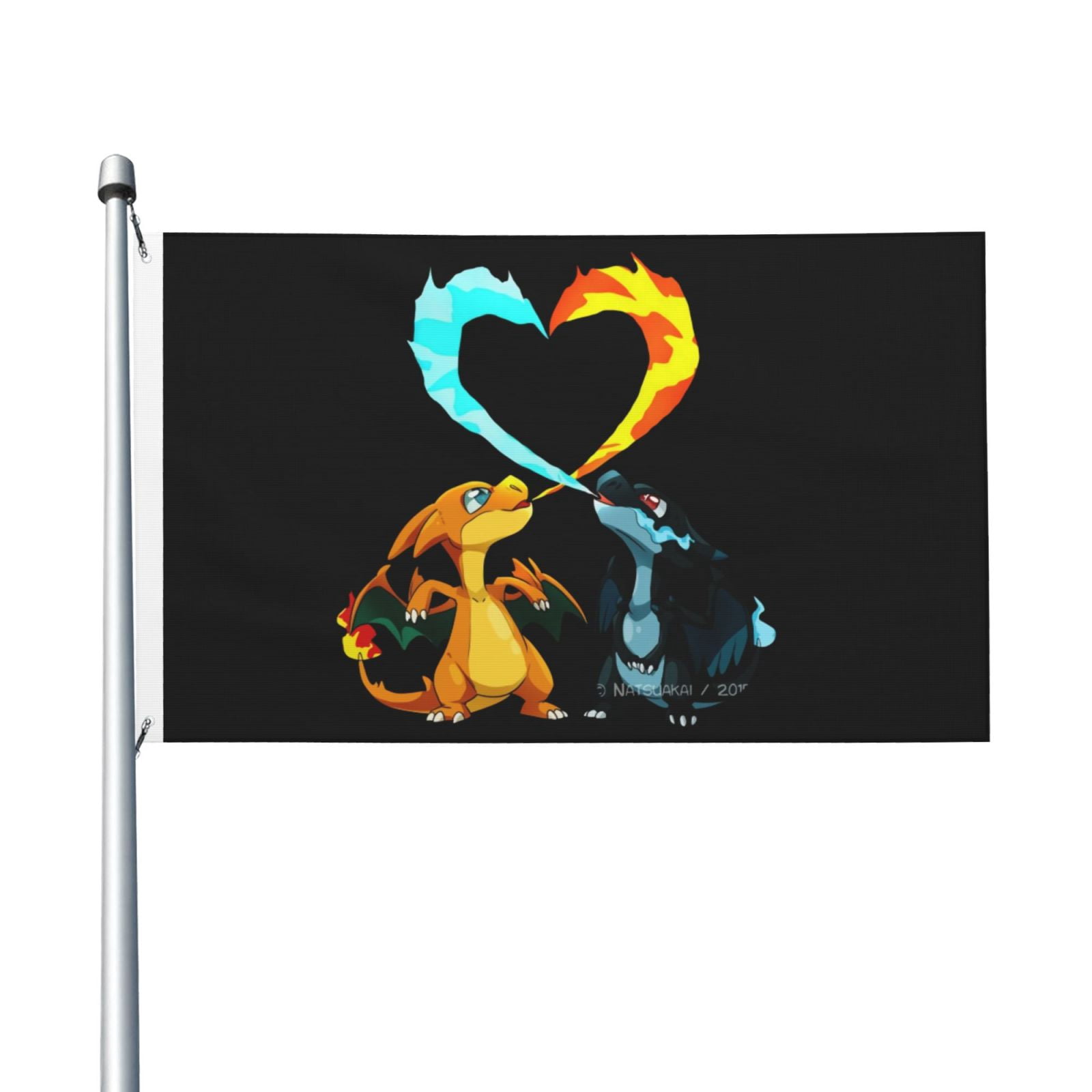 Pokémon Pikachu Charmander Charizard3 3x5ft Face Flag Fade Proof ...