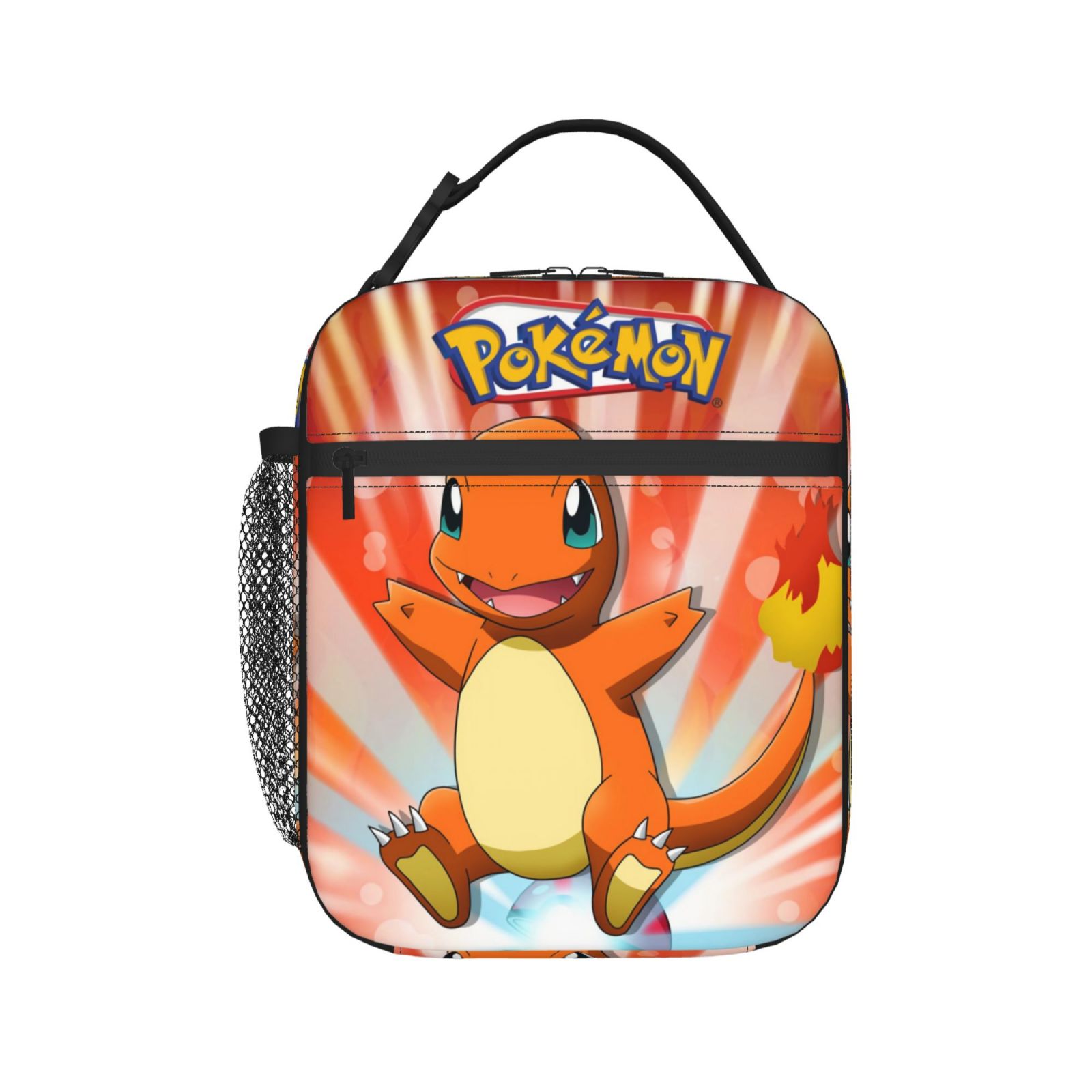 Pokémon Pikachu Charmander Lunch Box for Women/Men,Insulated Lunch Bag ...