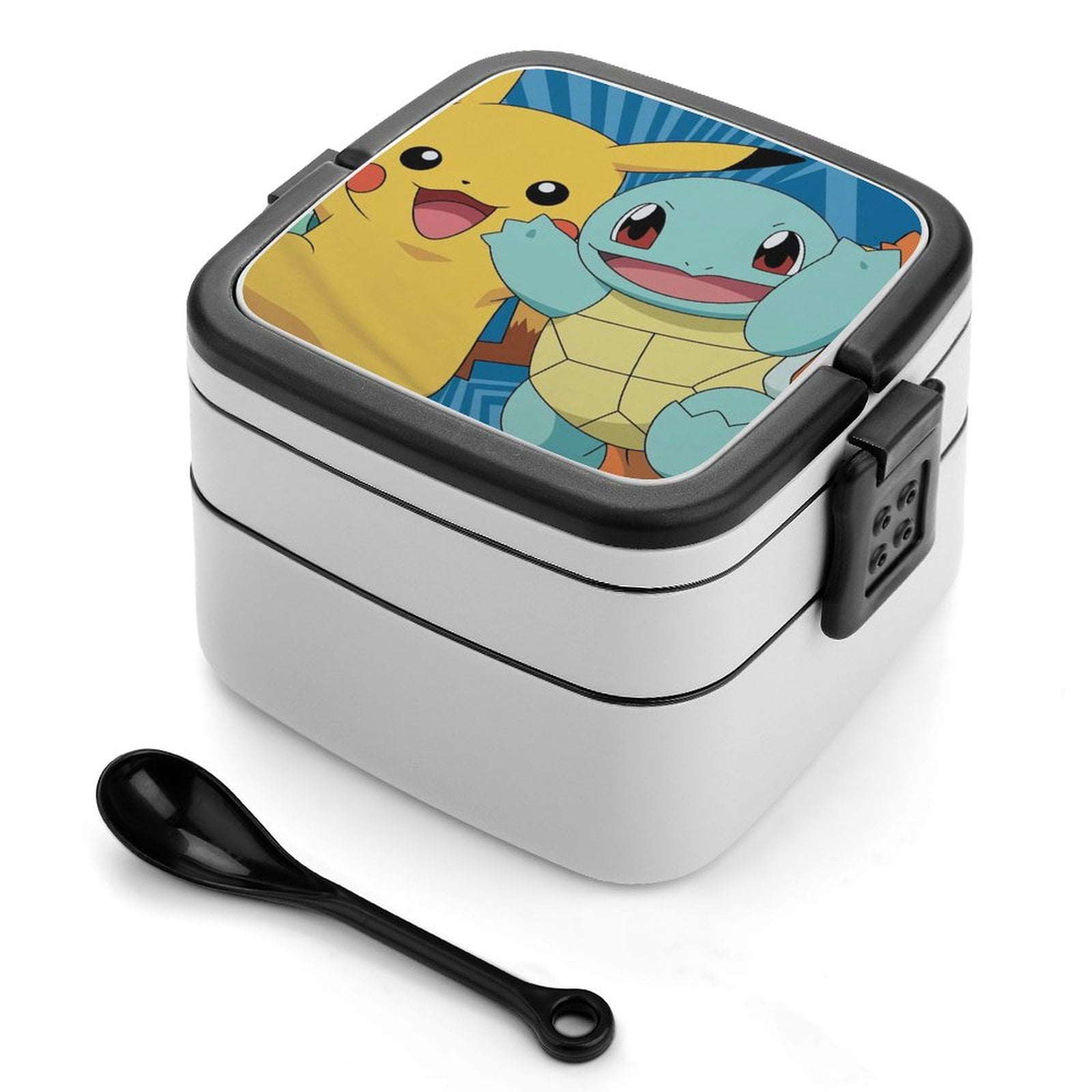 Pokémon Pikachu-Charmander Squirtle Bulbasaur 23 Lunch Boxes 1000 ML ...