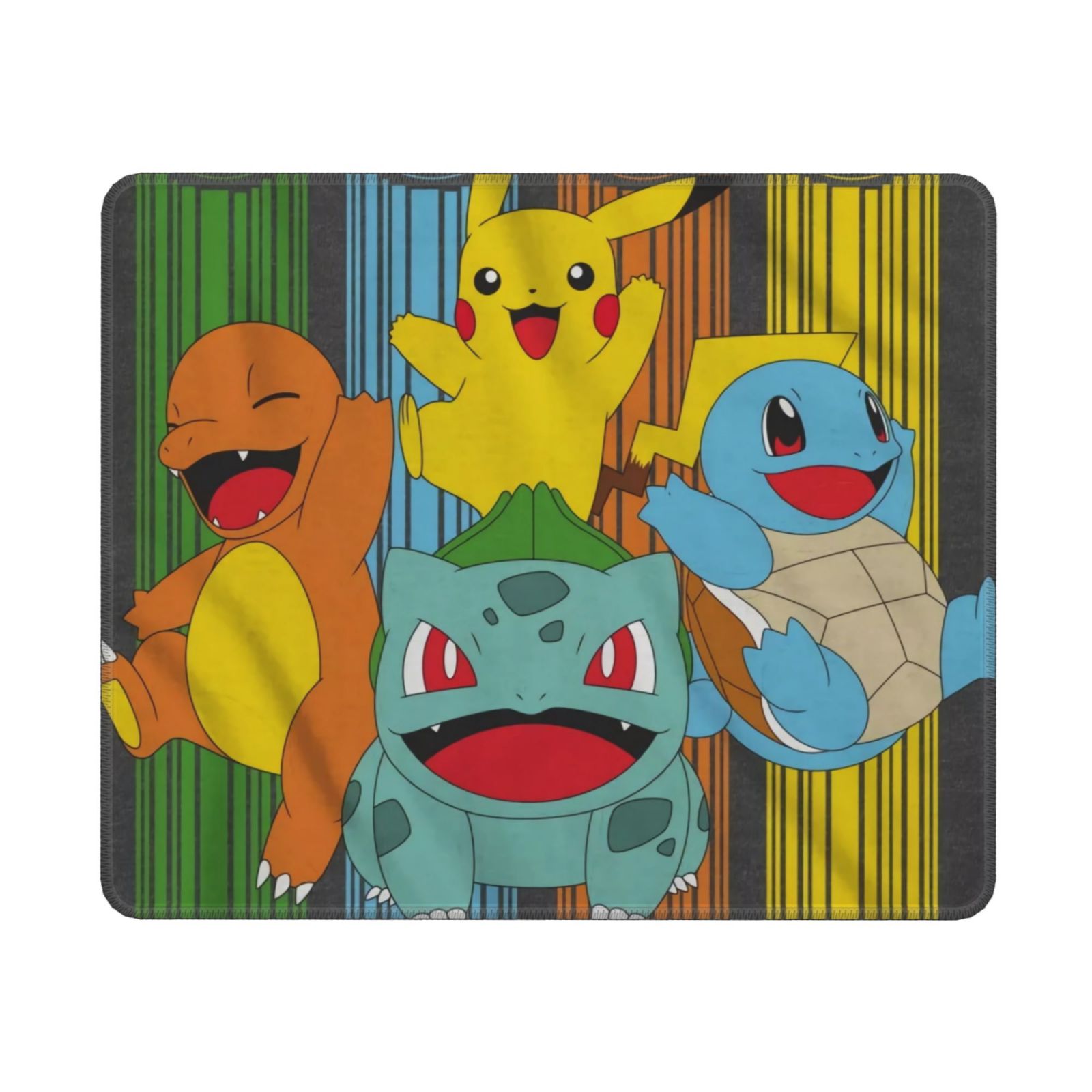 Pokémon-Pikachu Charmander Squirtle Bulbasaur Mouse Pad,Kawaii Anime ...