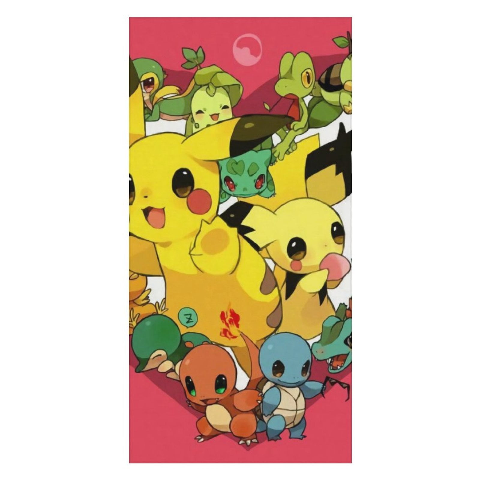 Pokémon-Pikachu Charmander Squirtle Bulbasaur Party Oversized Beach ...
