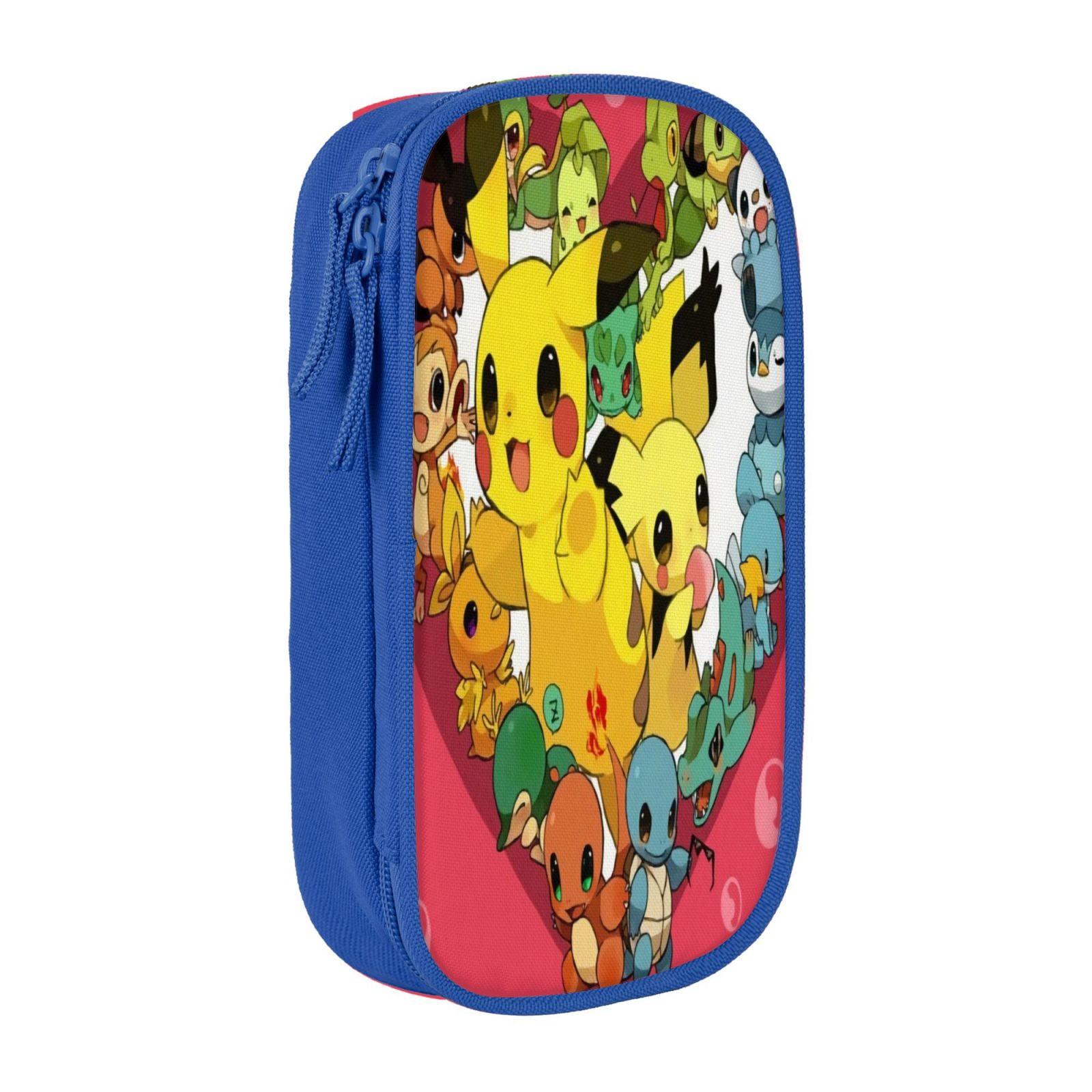 Pokémon-Pikachu Charmander Squirtle Bulbasaur Party Pencil Case,Big ...