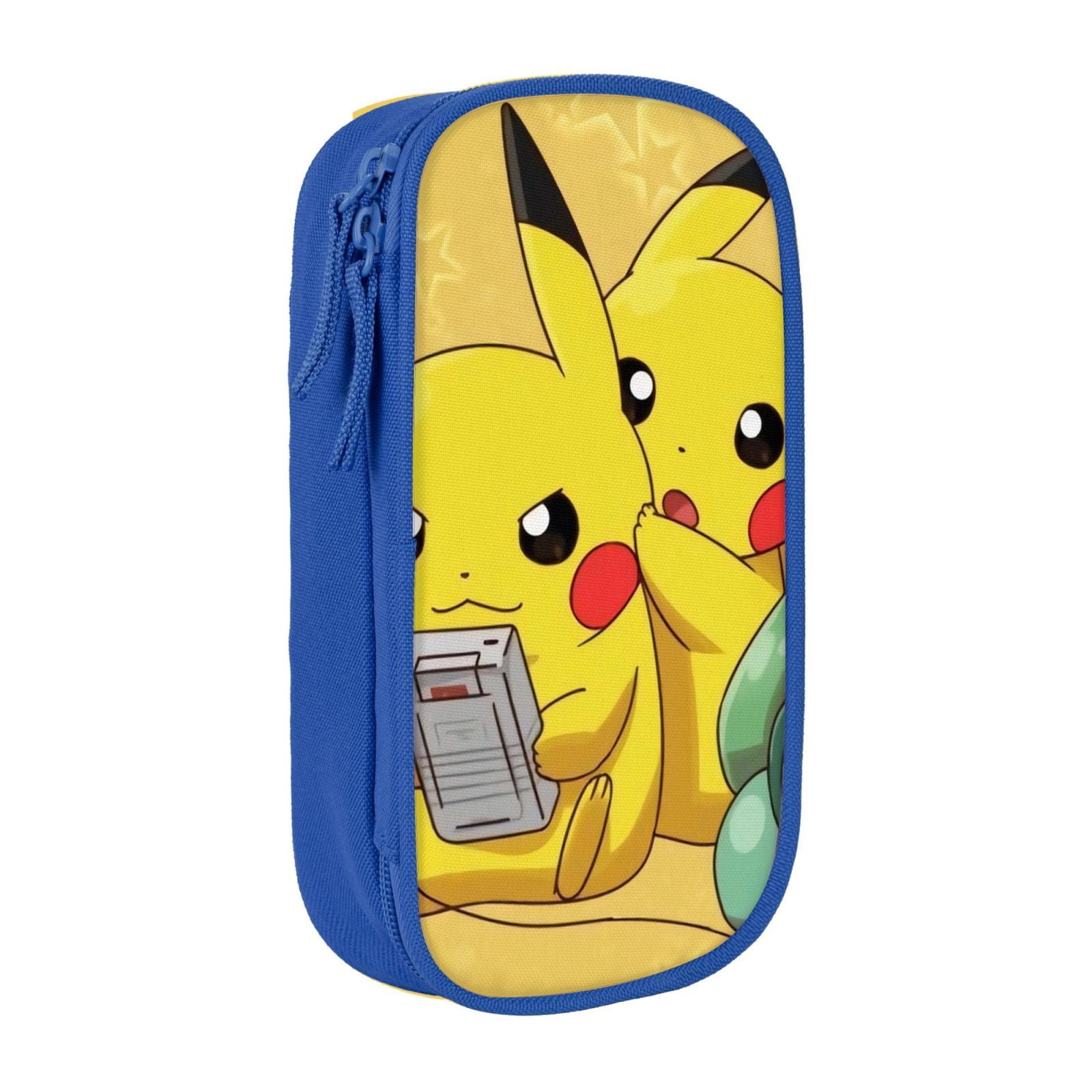 Pokémon-Pikachu Charmander Squirtle Bulbasaur Pencil Case,Pencil Pouch ...