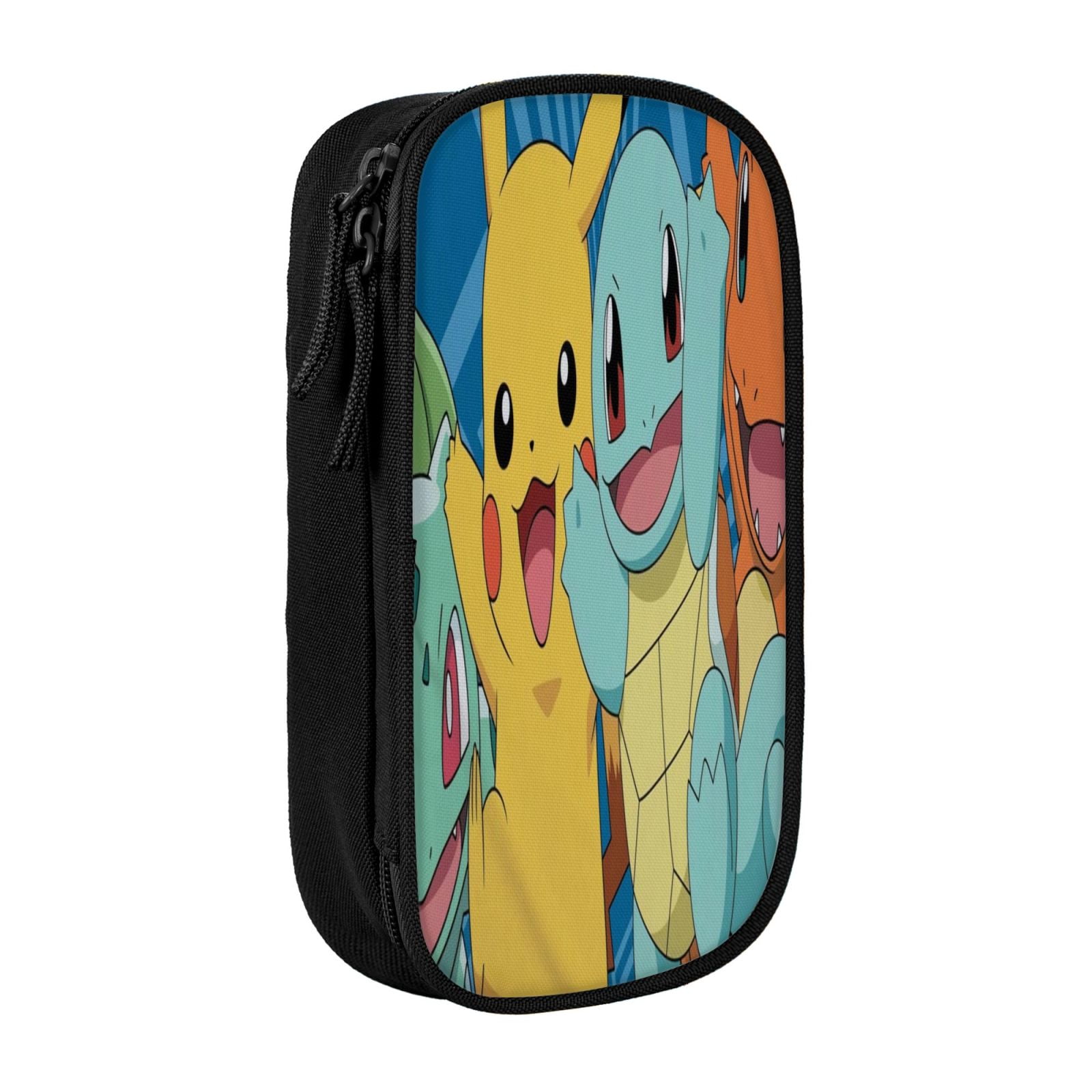 Pokémon Pikachu-Charmander Squirtle Bulbasaur Pencil Case,Pencil Pouch ...