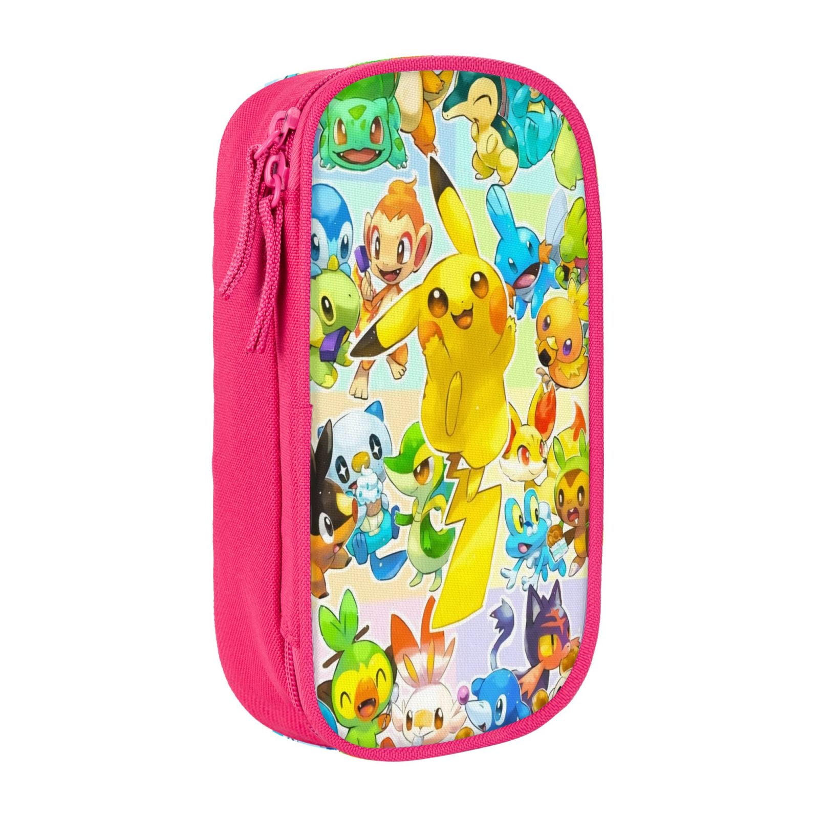 Pokémon Pikachu Charmander Squirtle Bulbasaur Pencil Pouch,Pencil Case ...