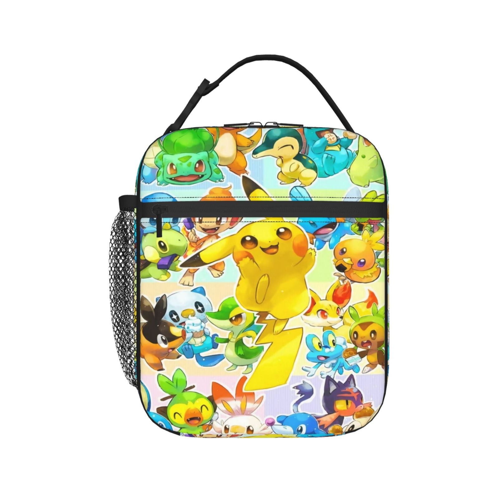 Pokémon Pikachu Charmander Squirtle Bulbasaur Smiley Lunch Box for ...