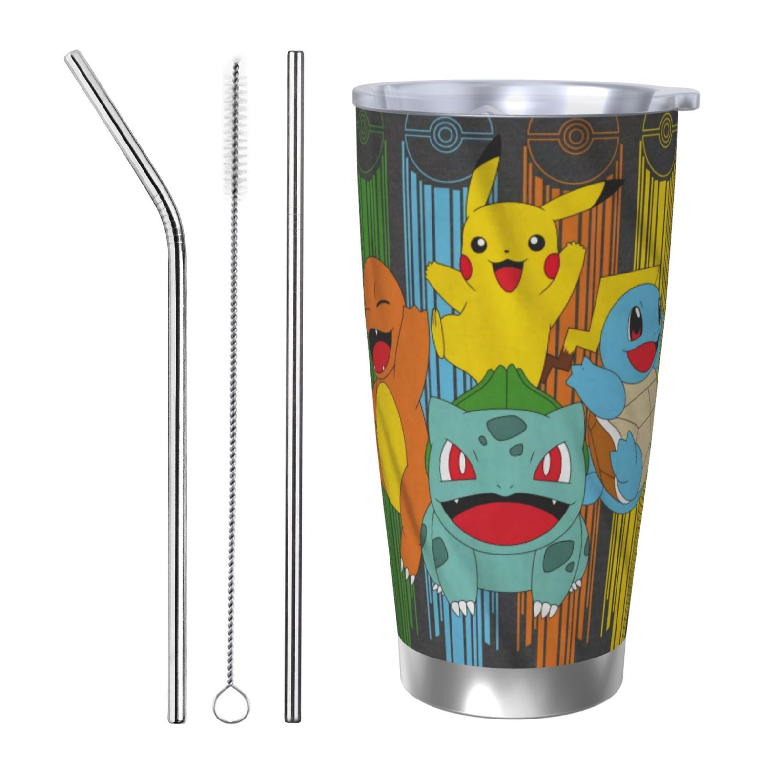 Pokémon Pikachu Charmander Squirtle Bulbasaur Water Bottle,Coffee Cups ...