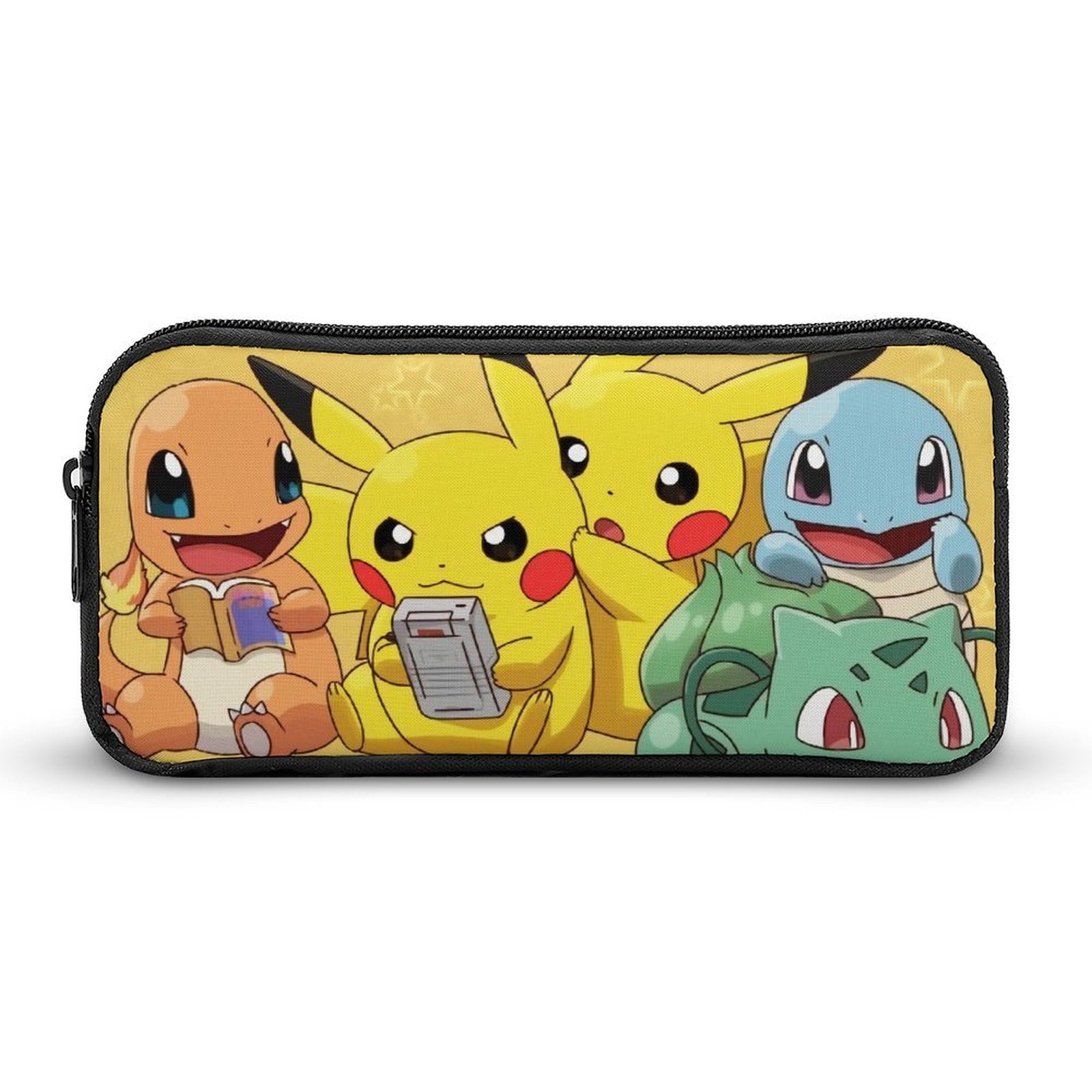 Pokémon-Pikachu Charmander Squirtle Bulbasaur246 Large Capacity Pencil ...