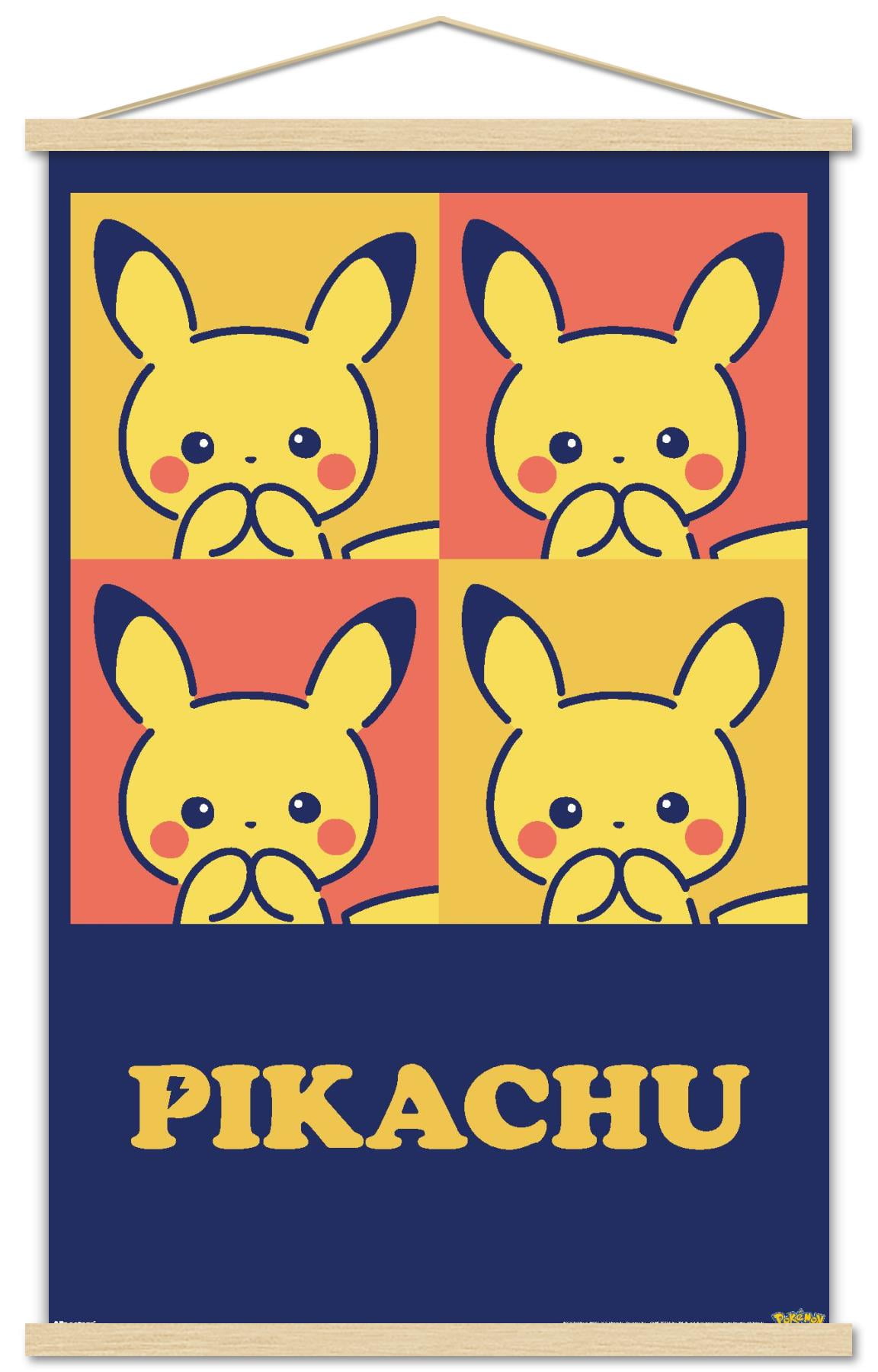 Pokémon: Pikachu Cutie Collection - Squares Wall Poster with Magnetic ...
