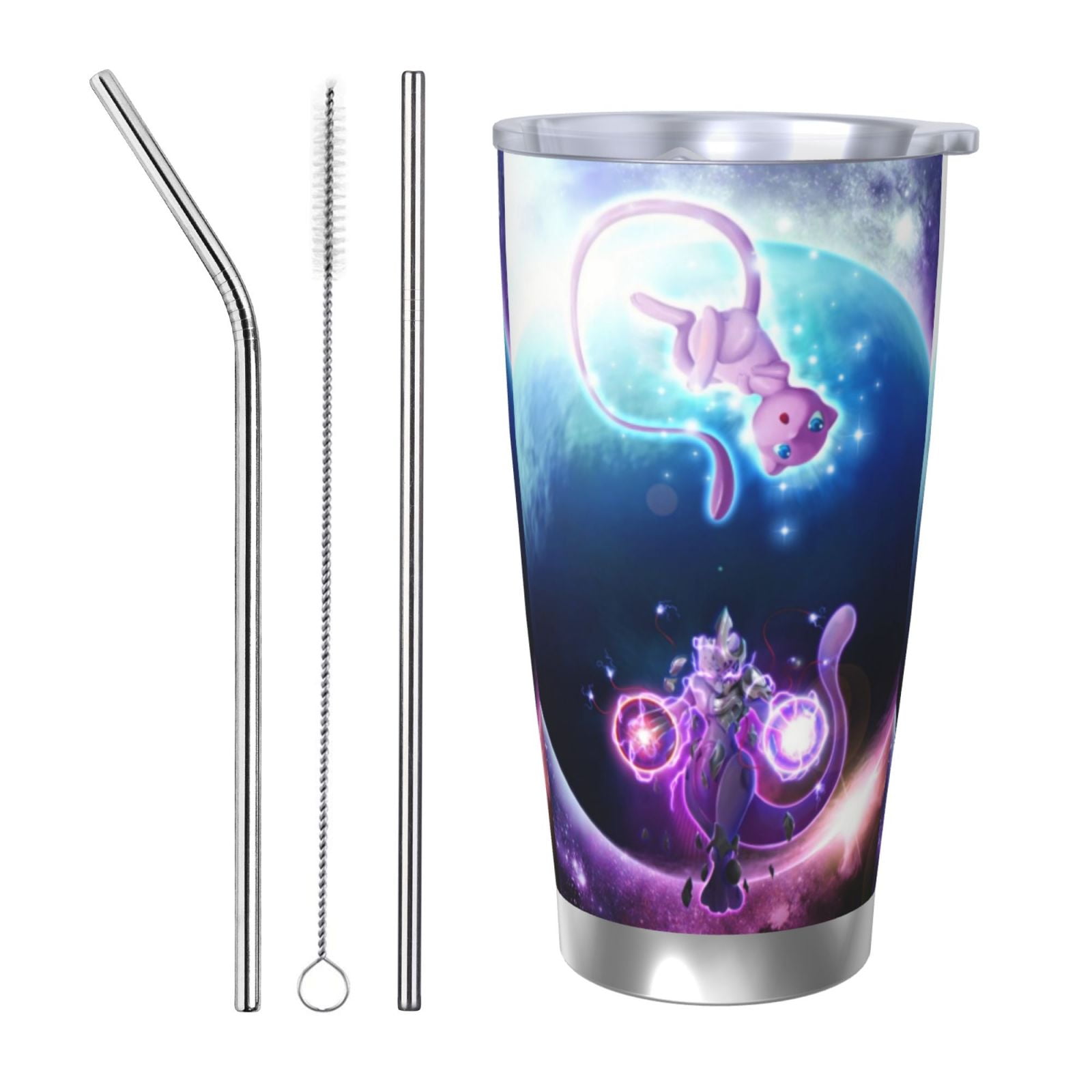 Pokémon Pikachu Dream Mewtwo Water Bottle,Coffee Cups,Insulated ...
