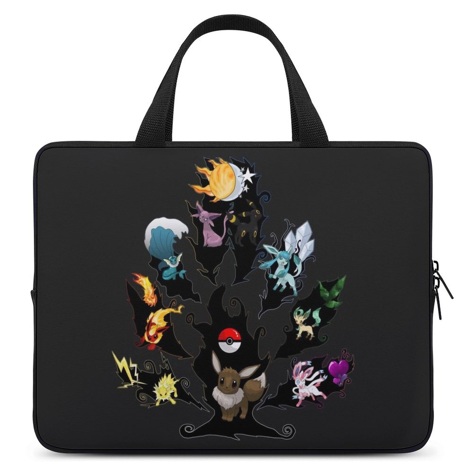 Pokémon Pikachu Eevee Evolutions 15 Inch Laptop Bag,Expandable Computer ...