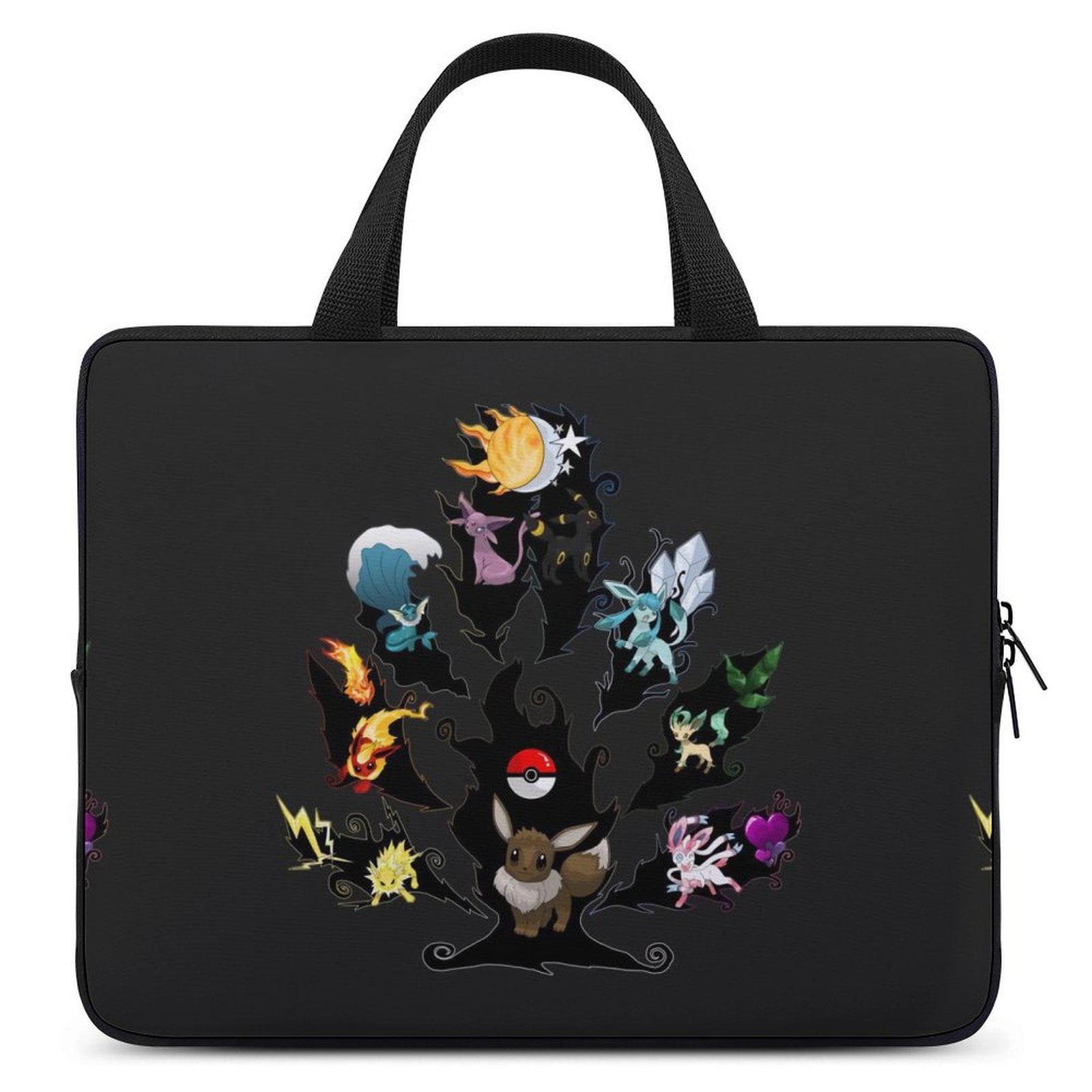 Pokémon Pikachu Eevee Evolutions 17 Inch Laptop Bag,Expandable Computer ...