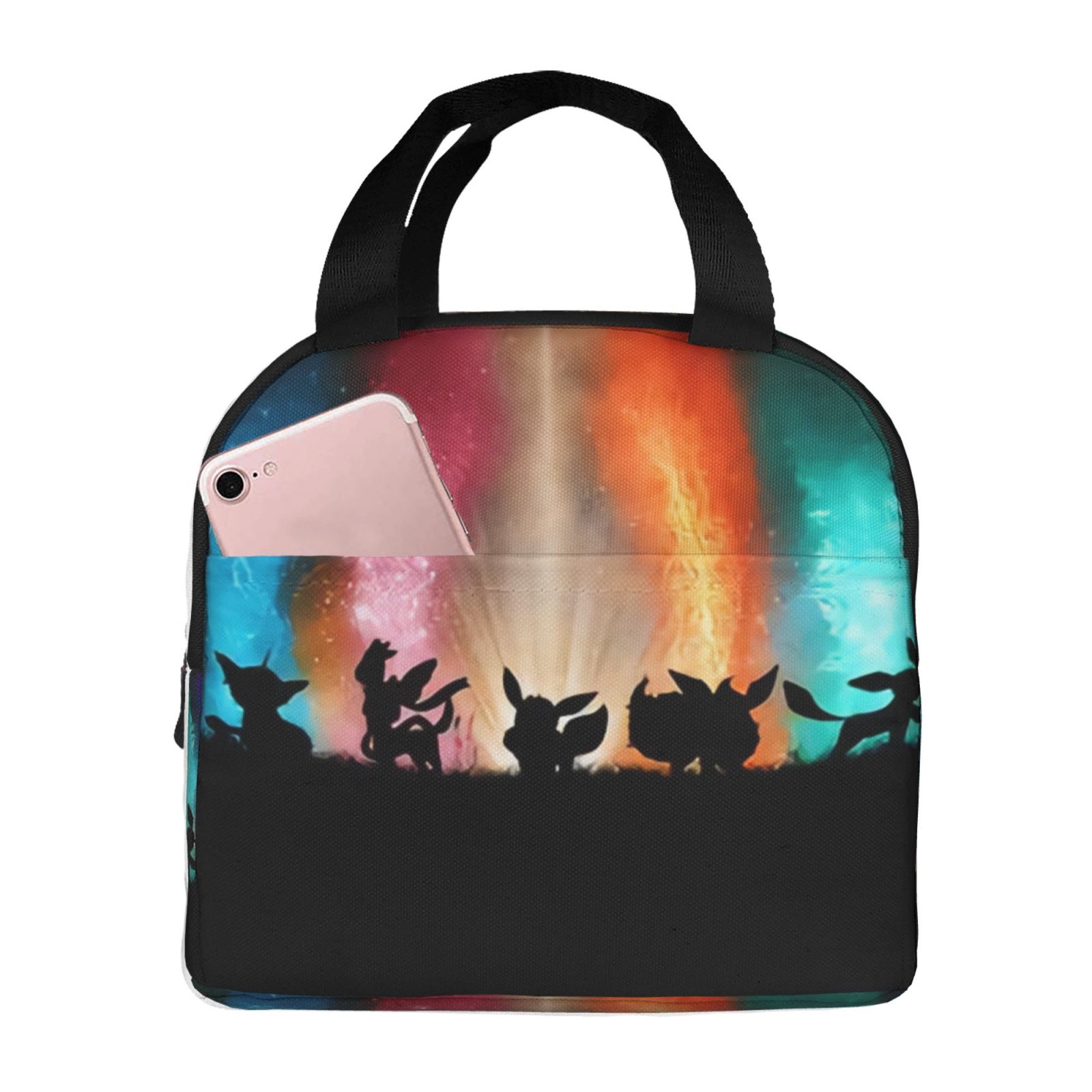 Pokémon-Pikachu Eevee Evolutions Lunch Box for Men/Women,Insulated ...