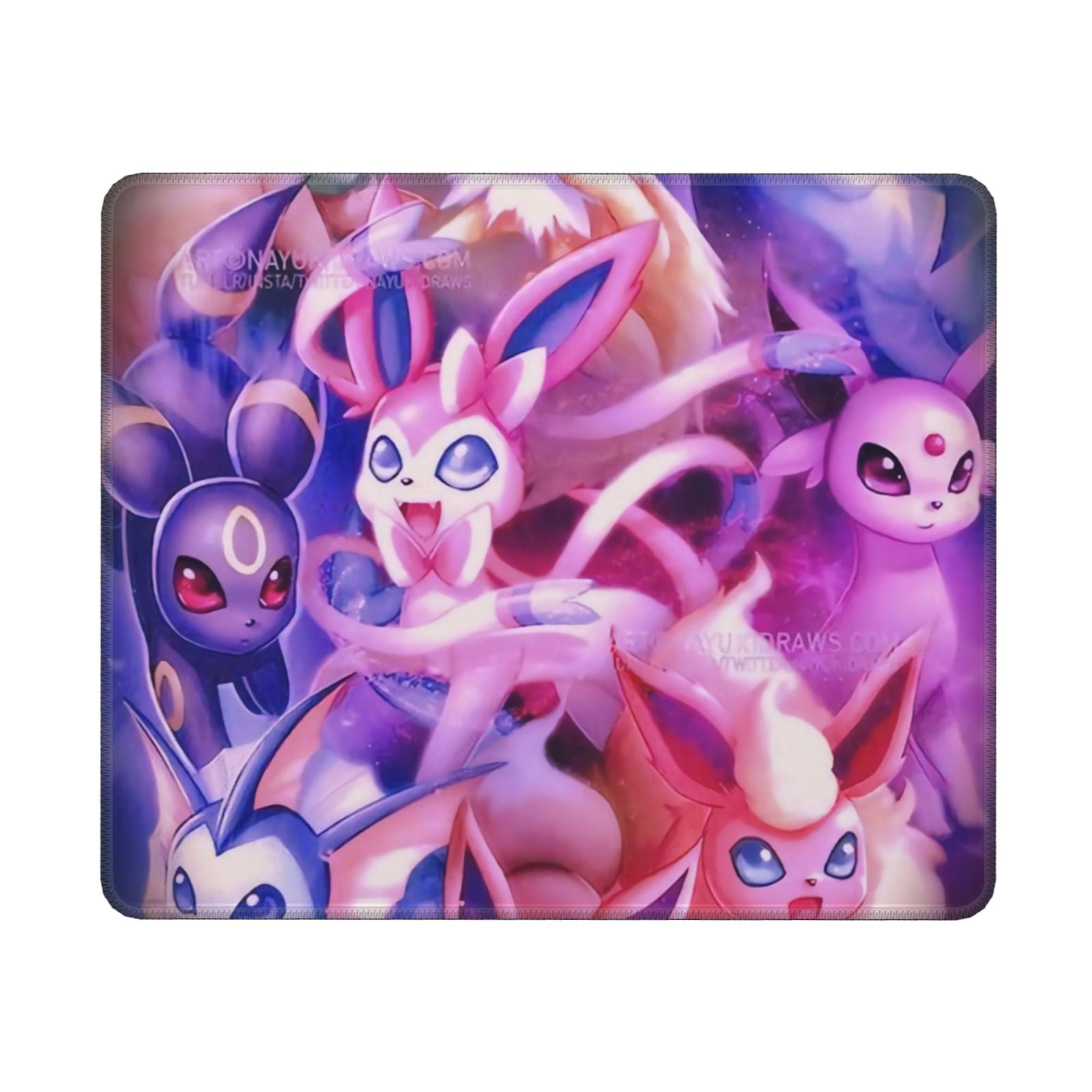 Pokémon-Pikachu Eevee Evolutions Mouse Pad,Kawaii Anime Cat Mouse Pads ...