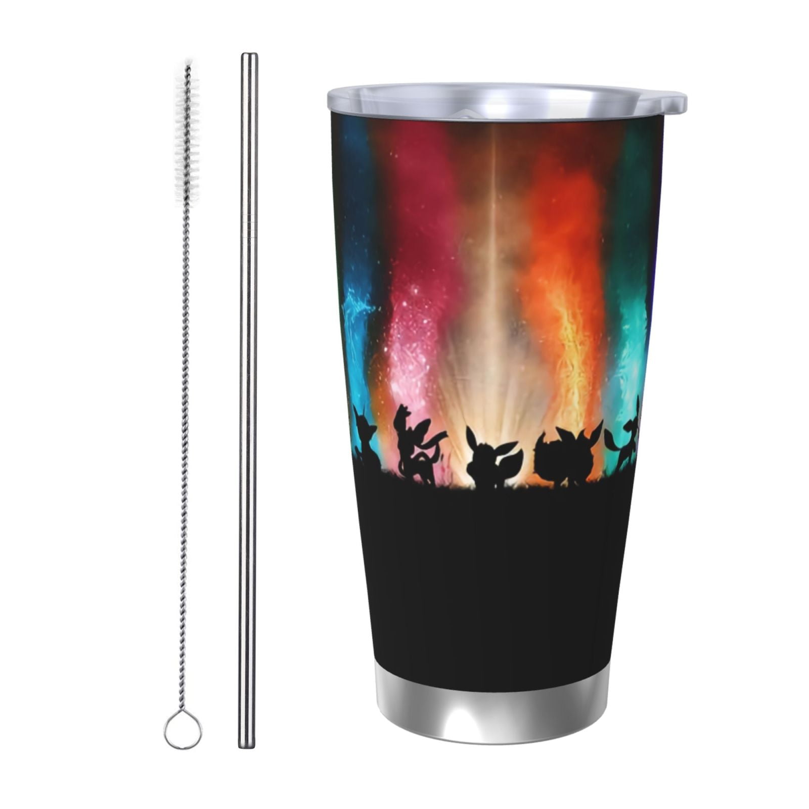 Pokémon Pikachu Eevee Evolutions Water Bottle,Coffee Cups,Insulated ...