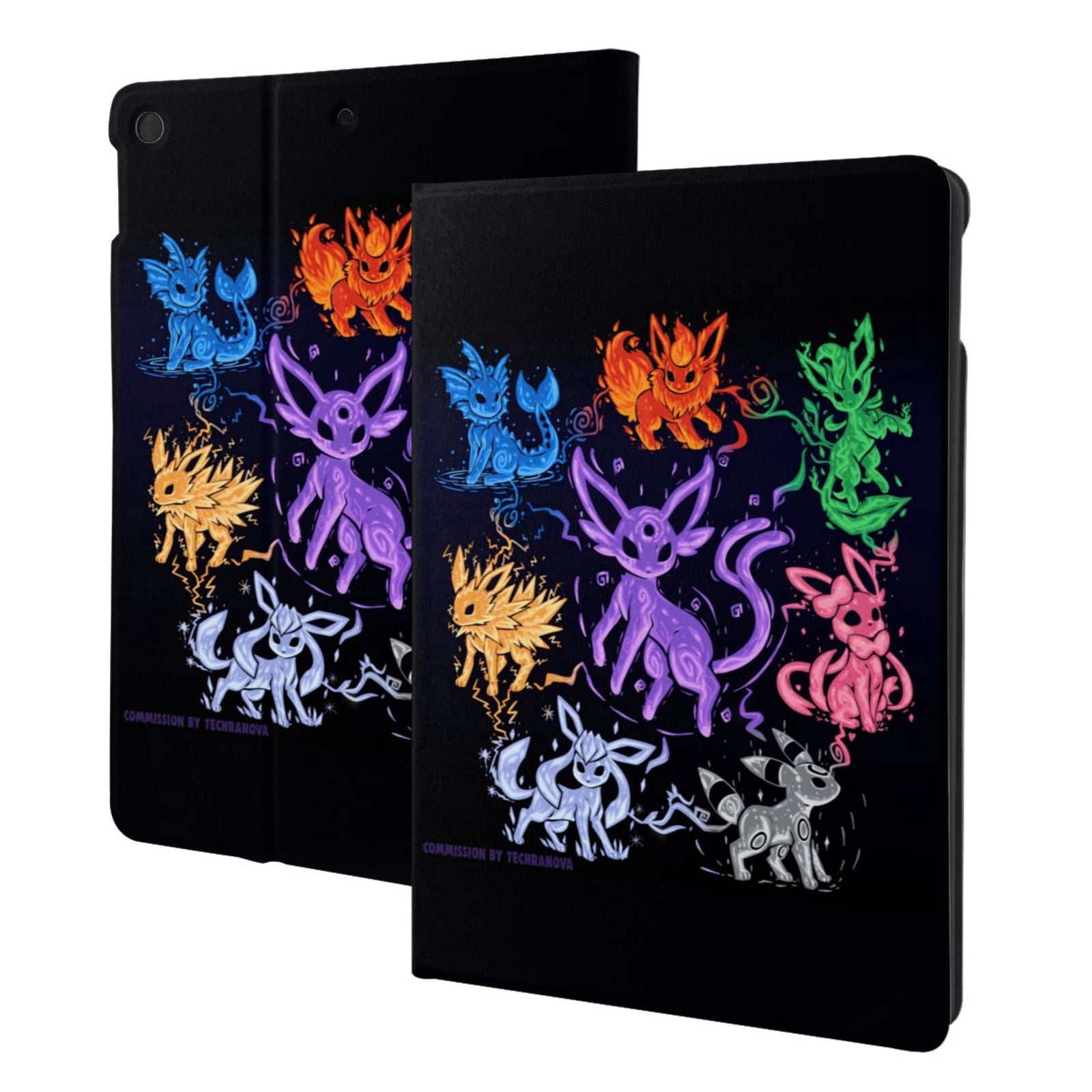 Pokémon Pikachu Eevee Evolutions001 Kawaii Cute 3d Design Ipad Case ...