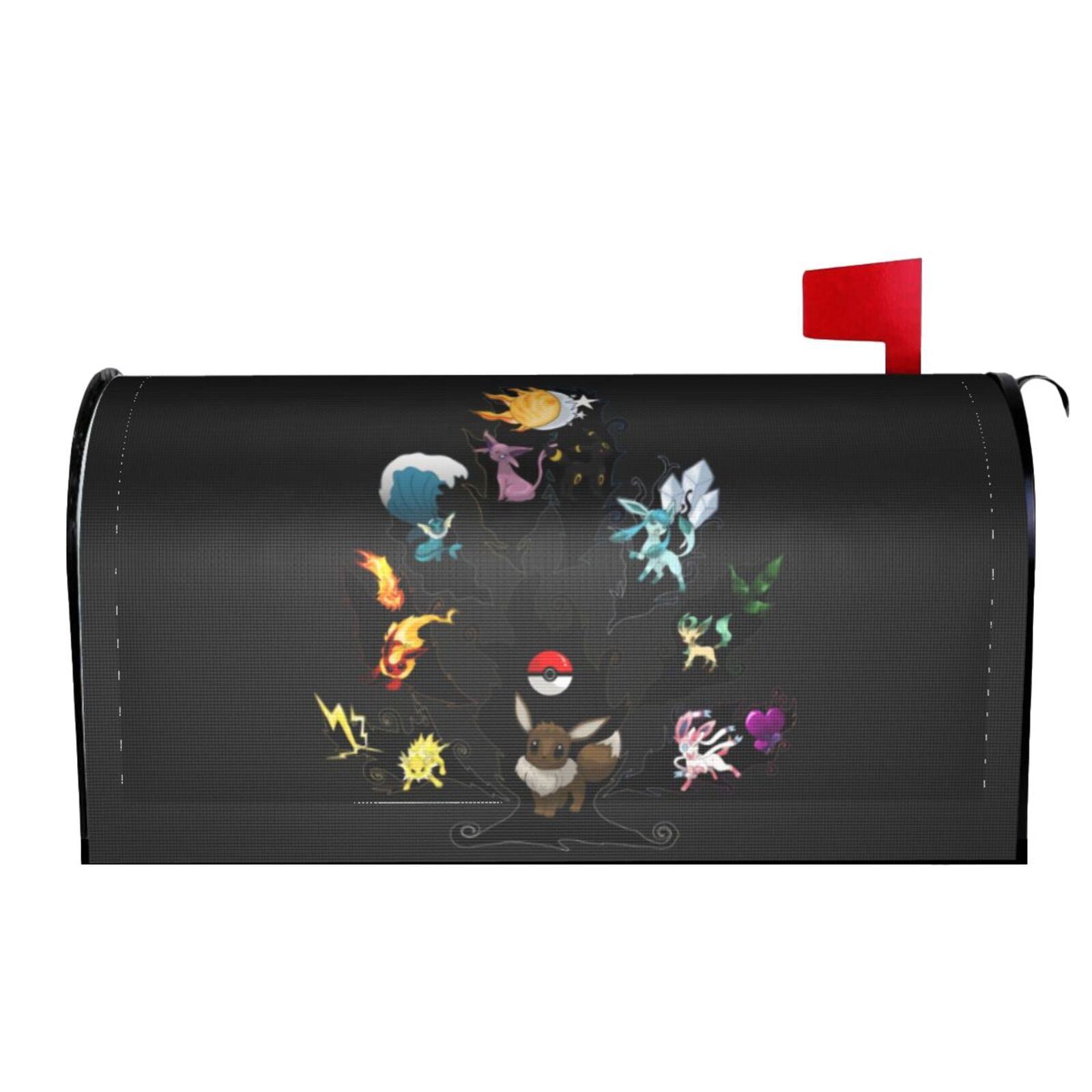 Pokémon Pikachu Eevee Evolutions2540 Cartoon Character Mailbox Cover ...