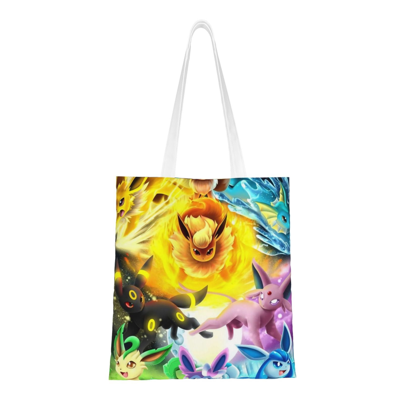 Pokémon Pikachu Eevee Evolutions35 Tote Bag For Women Girls Girly ...