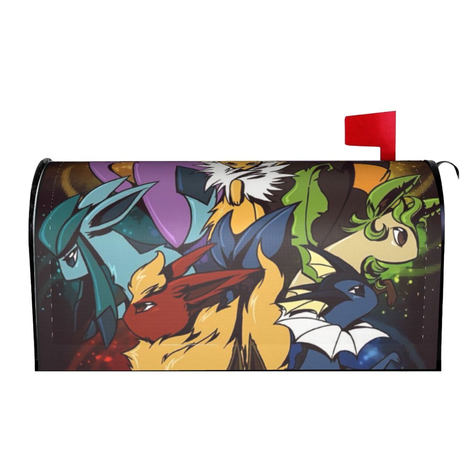 Pokémon Pikachu Eevee Evolutions985 Cartoon Character Mailbox Cover ...