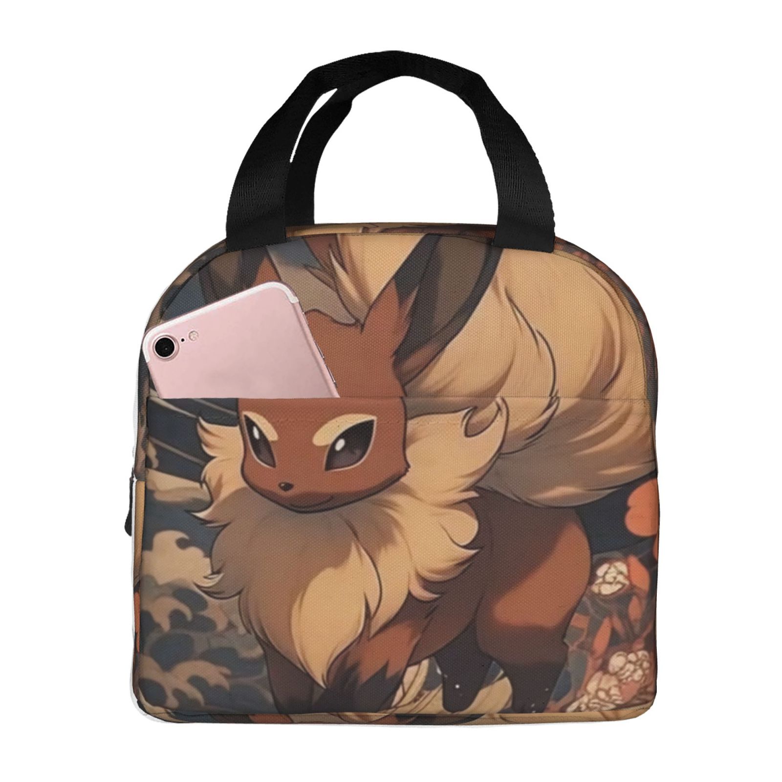 Pokémon-Pikachu Eevee Lunch Box,Lunch Bag,Insulated Lunch Bag,Lunch ...