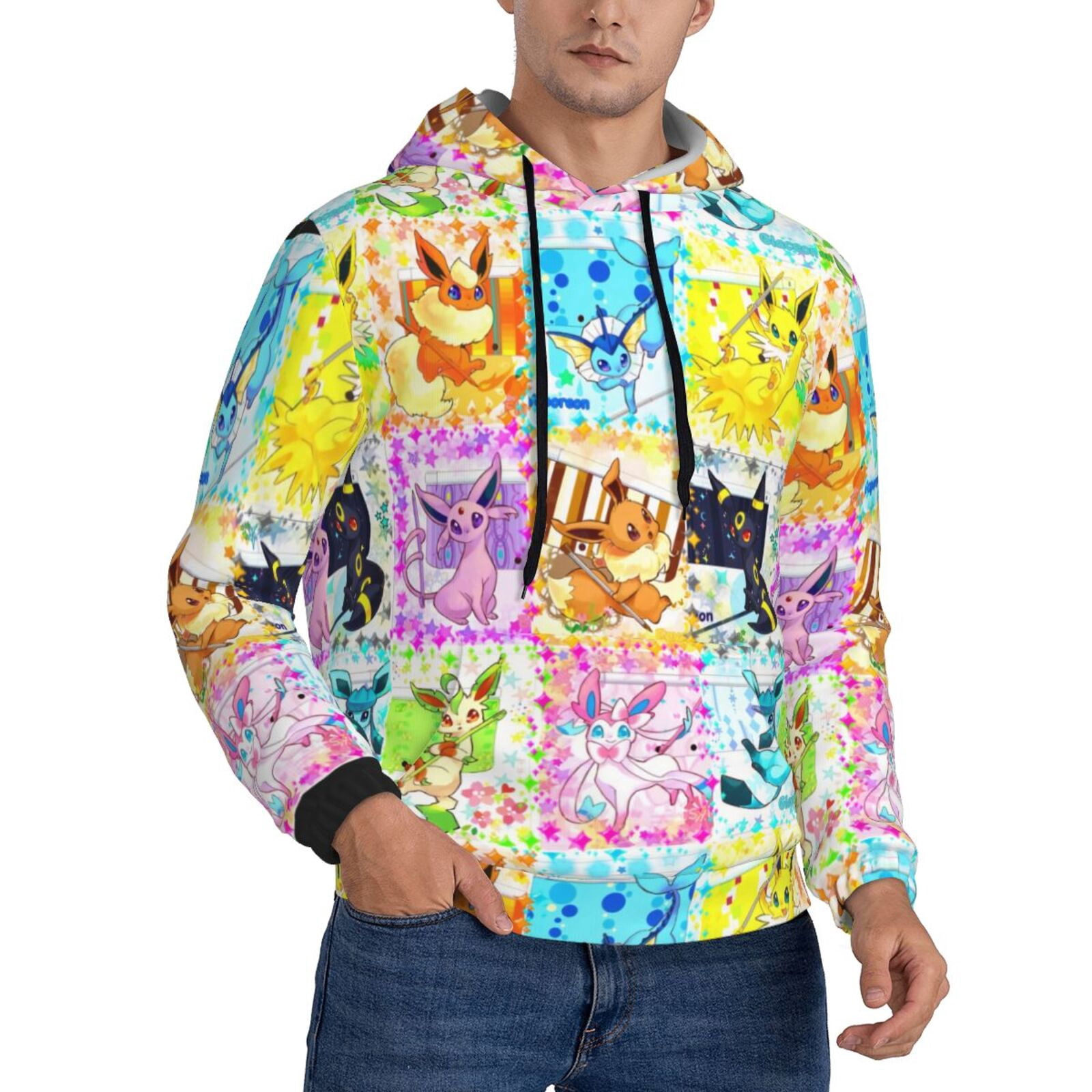 Pokémon Pikachu Eevee evolutions874 Sweatshirts Hoodie 3D Print Hoodie ...