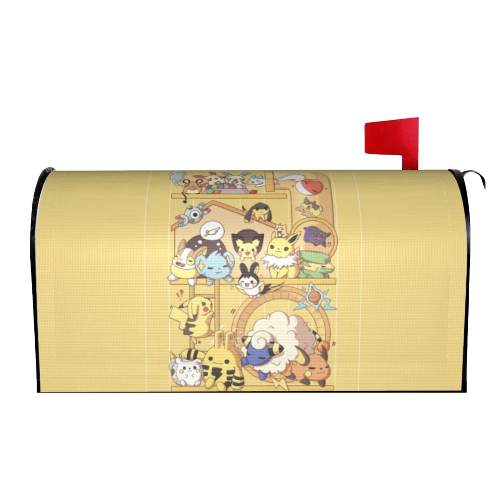 Pokémon Pikachu Electric Edition Cartoon Character Mailbox Cover ...