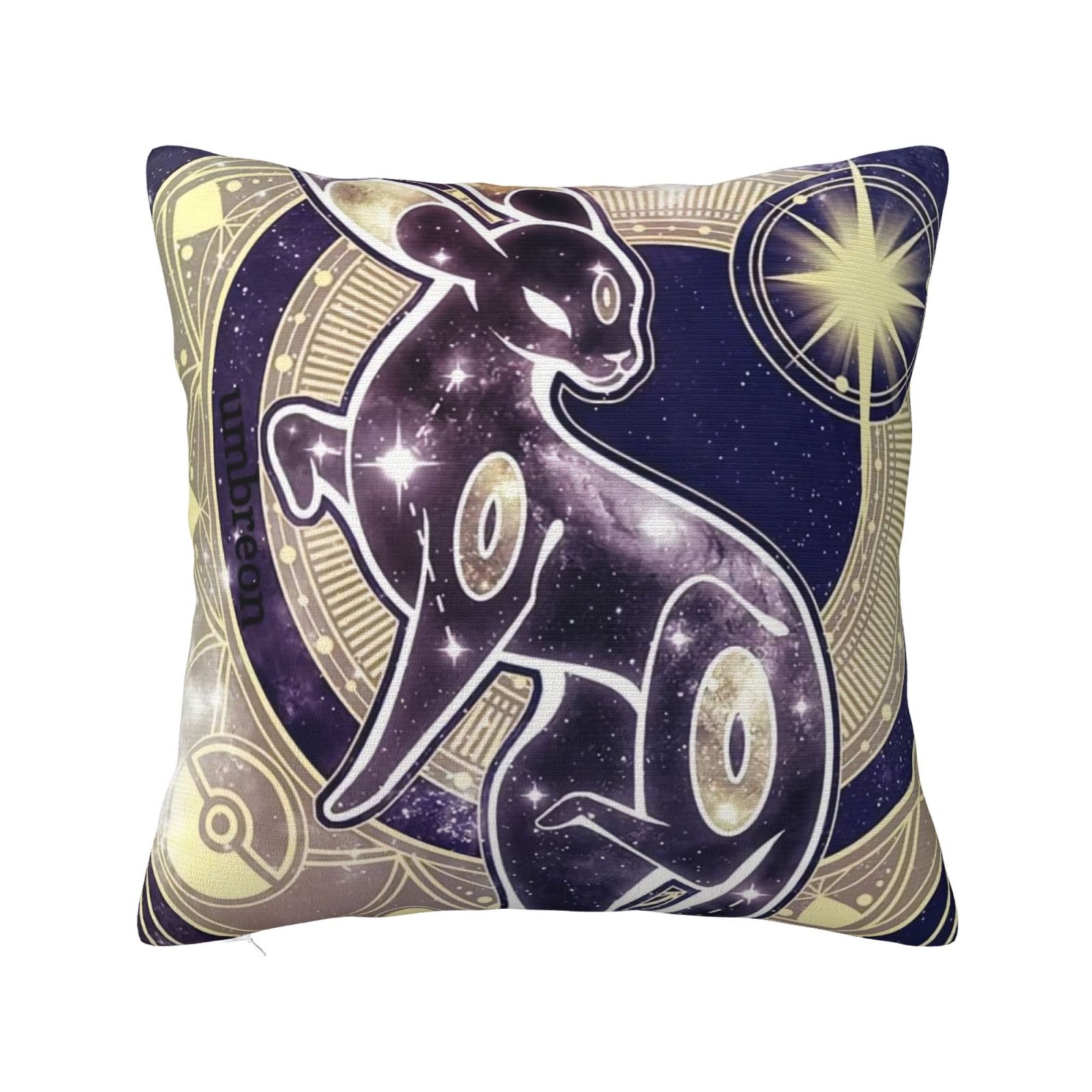 Pokémon-Pikachu Espeon Throw Pillow Covers 18x18 Inch,Square Pillow ...