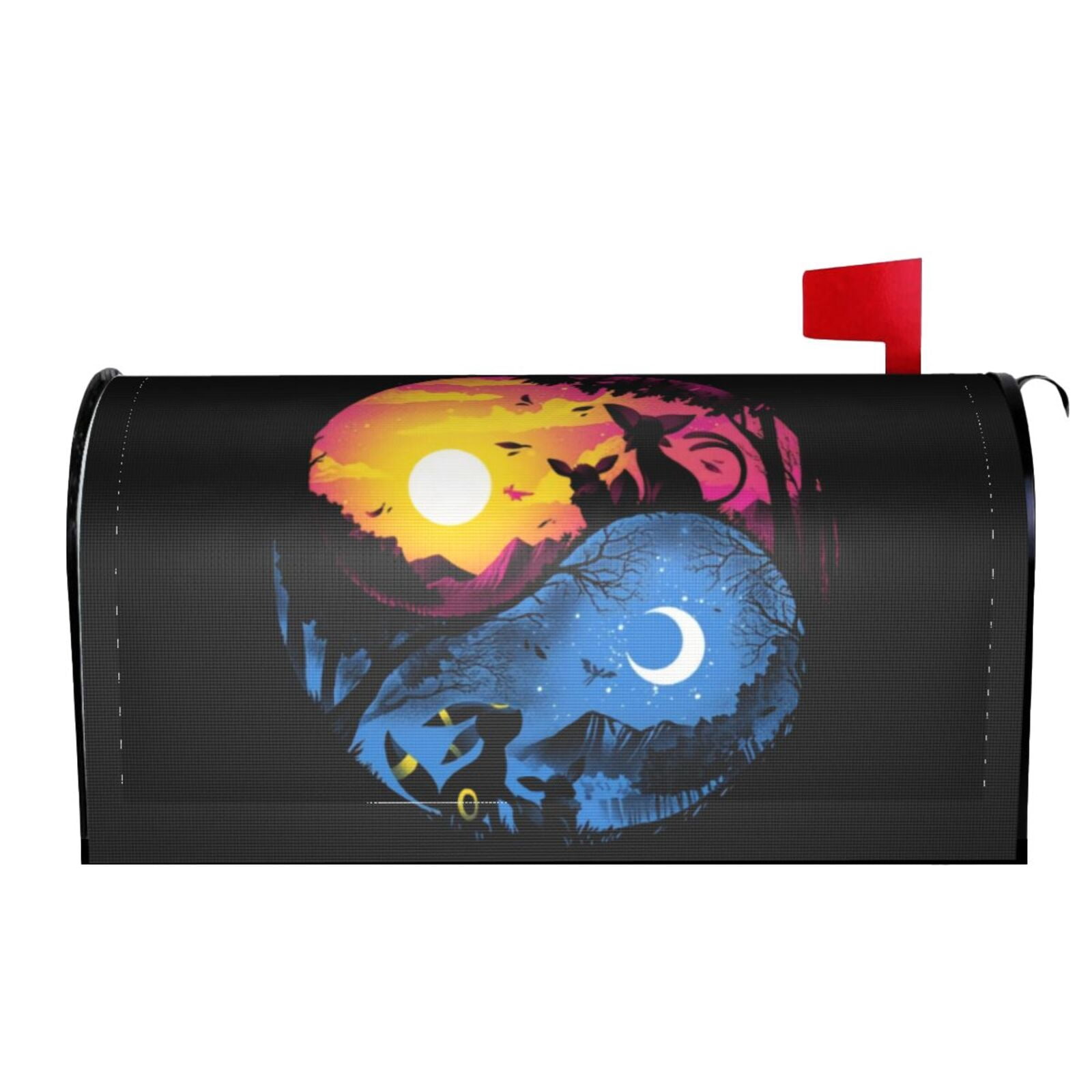 Pokémon Pikachu Espeon Umbreon Cartoon Character Mailbox Cover Magnetic ...