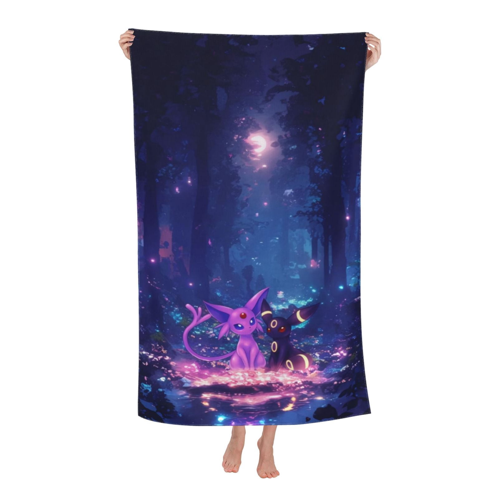 Pokémon Pikachu Espeon Umbreon Microfiber Beach Towels,Bath Towels ...