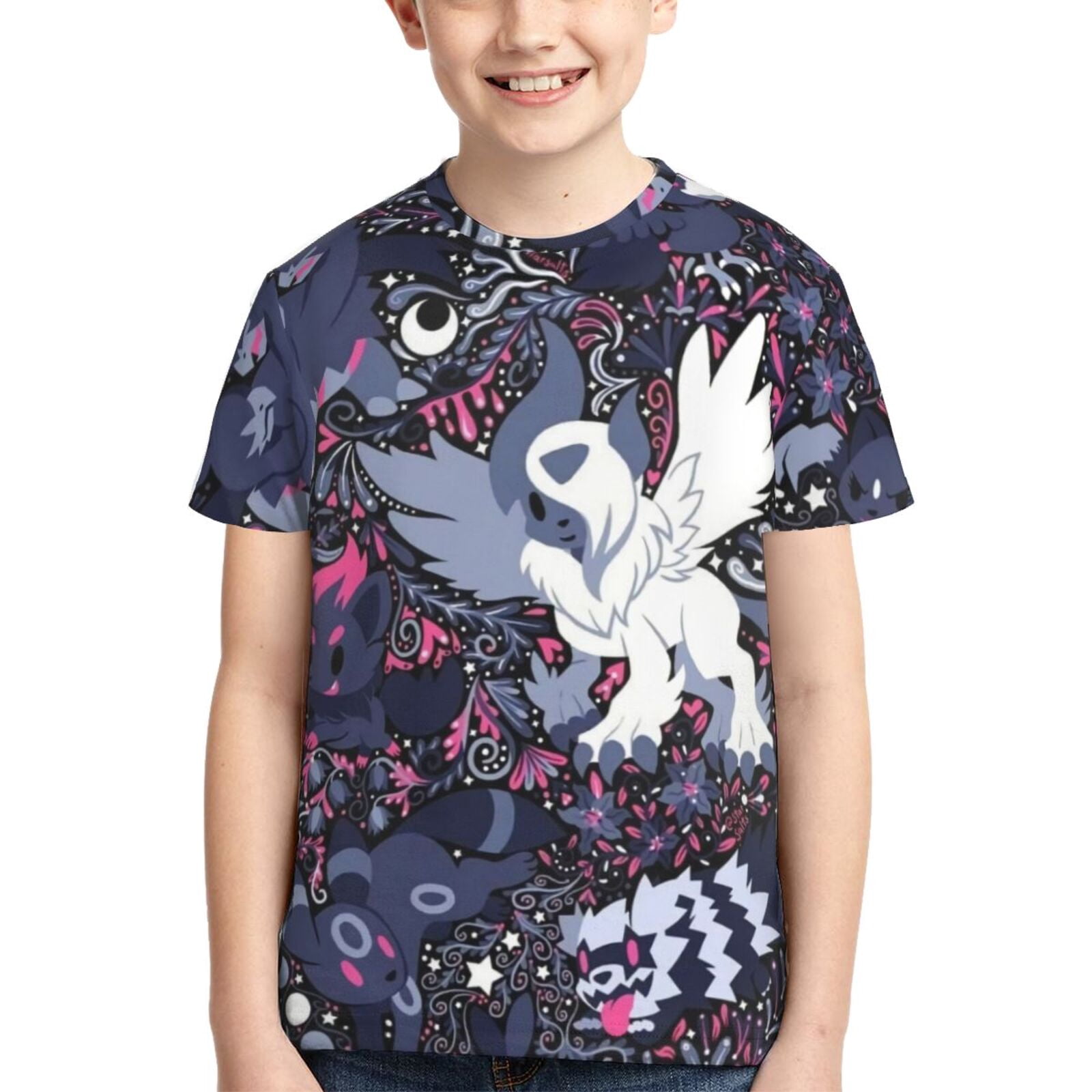 Pokémon Pikachu Espeon Umbreon Youth Shirt,Athletic Short Sleeve Tees ...