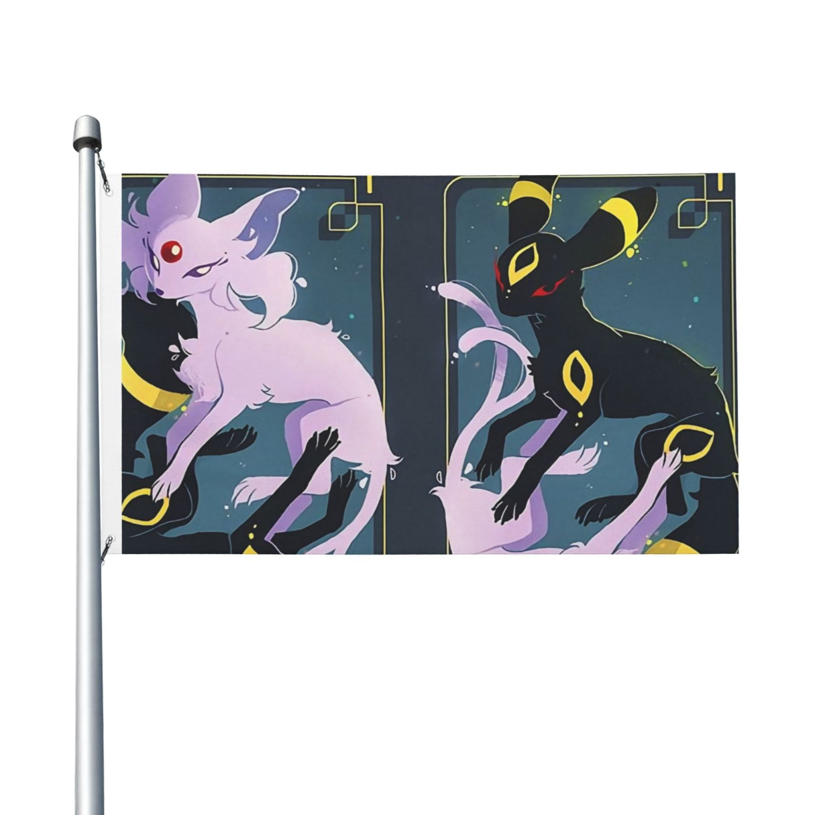 Pokémon Pikachu Espeon Umbreon03 3x5ft Face Flag Fade Proof Holiday ...