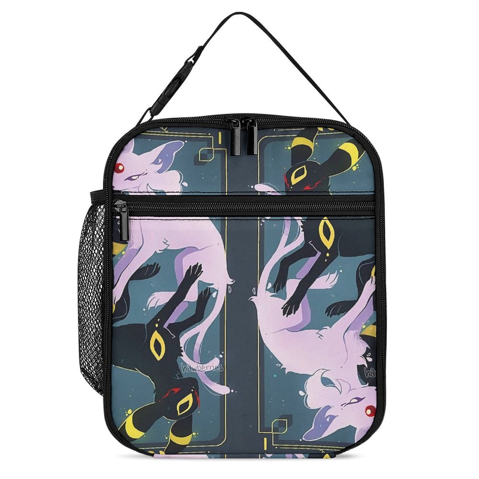 Pokémon Pikachu Espeon Umbreon03 Custom Text Lunch Bag With Satchel ...
