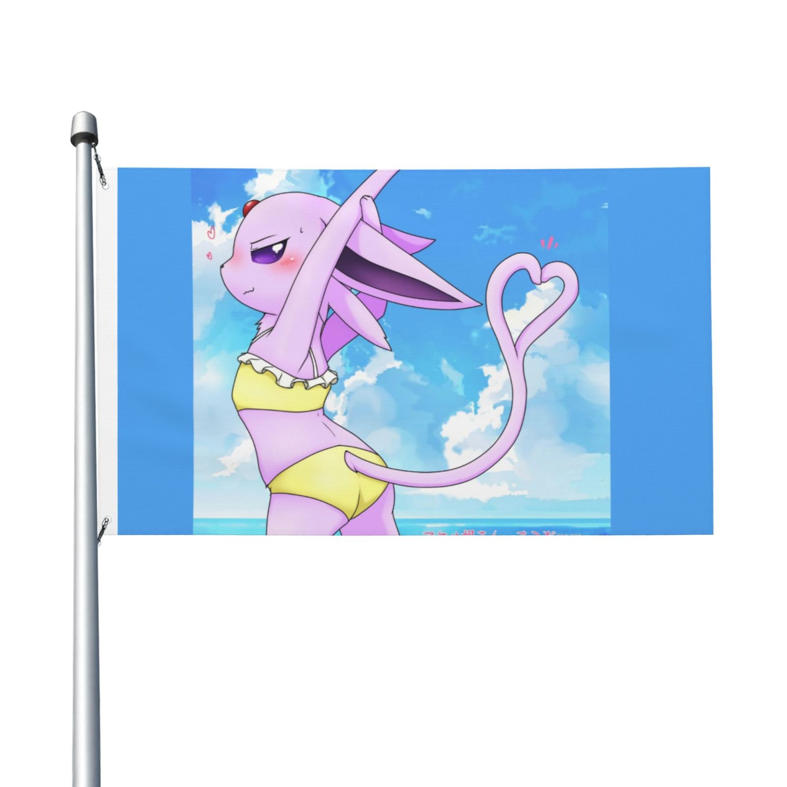 Pokémon Pikachu Espeon658 3x5ft Face Flag Fade Proof Holiday Fall Flag ...