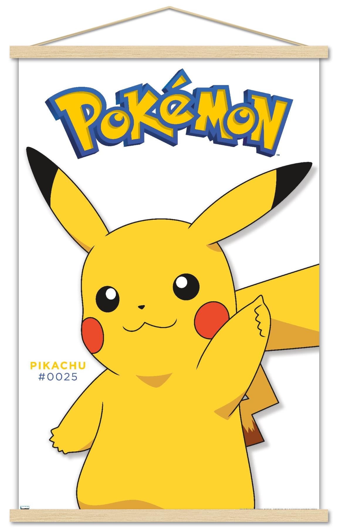 Pokemon - Pikachu Feature Series Wall Poster with Magnetic Frame, 22. ...