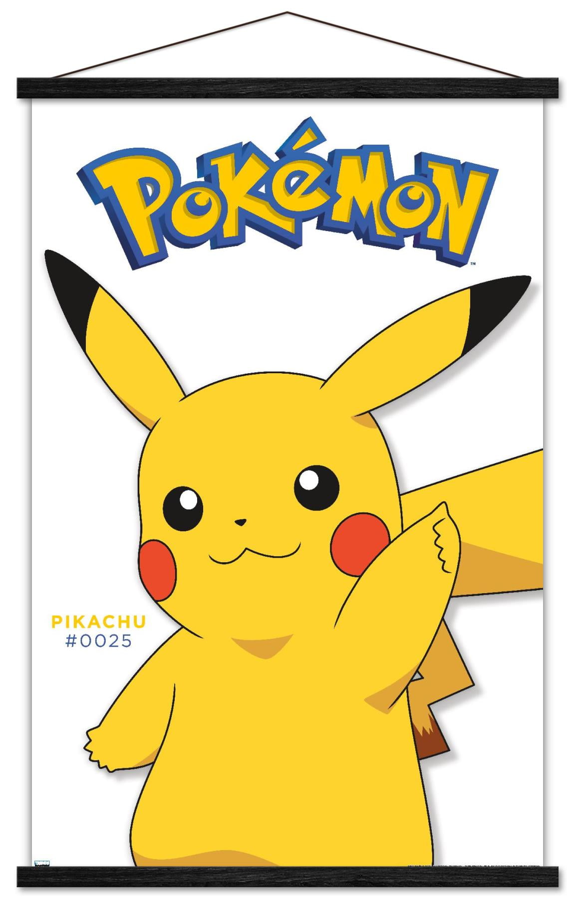 Pokémon - Pikachu Feature Series Wall Poster with Magnetic Frame, 22. ...