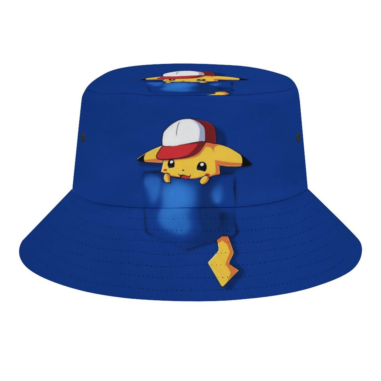 Pokémon-Pikachu Game3012 Fashion Bucket Hat Sun Hat for Women Men ...