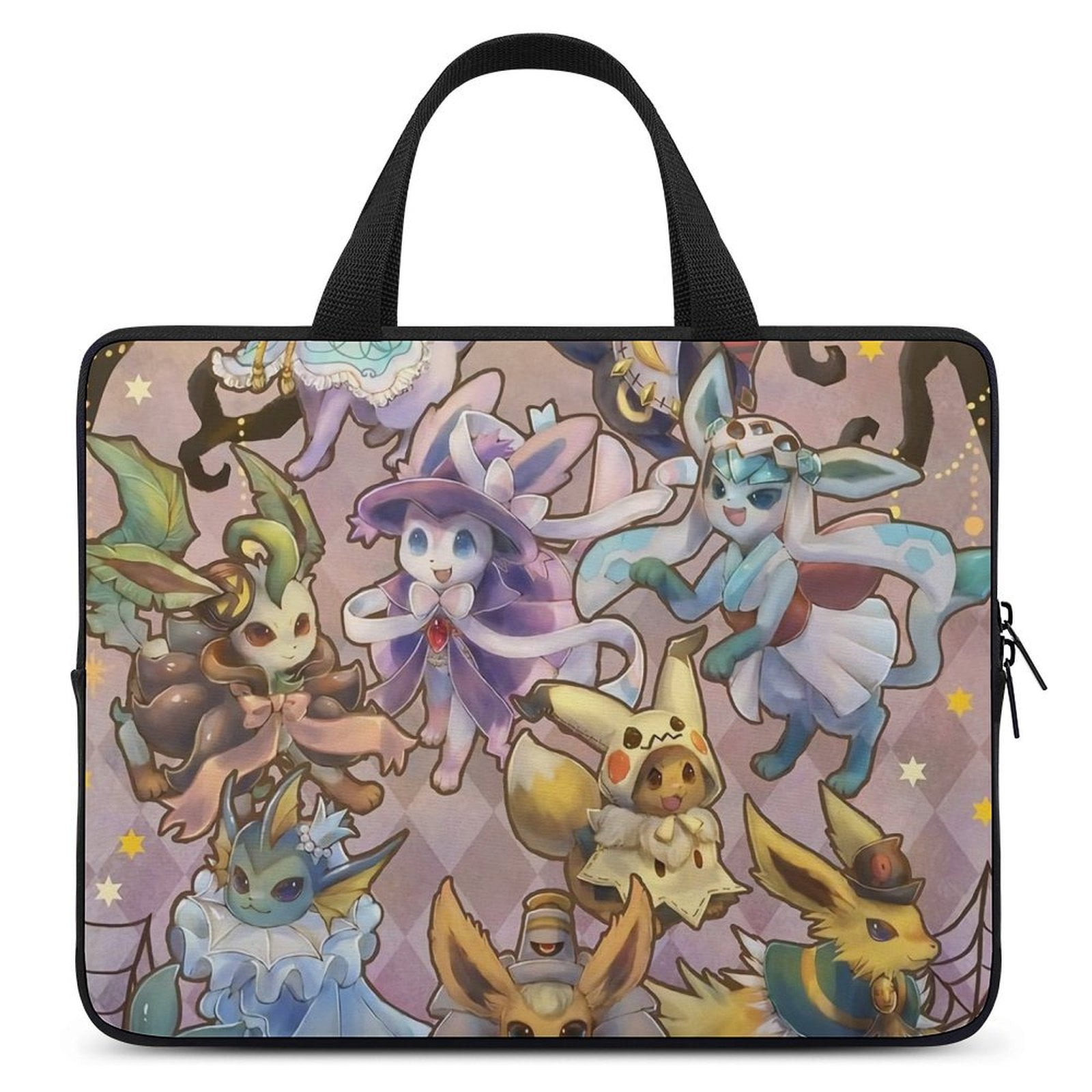 Pokémon Pikachu Halloween Eevee Evolutions Laptop Bag for Women Men 17 ...