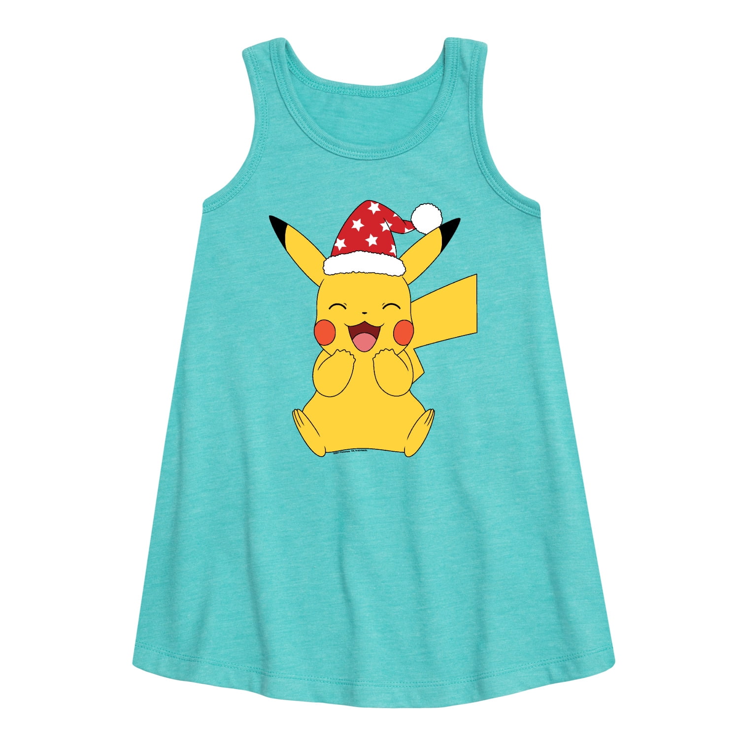 Pokémon - Pikachu Happy Art - Youth Girls A-line Dress - Walmart.com