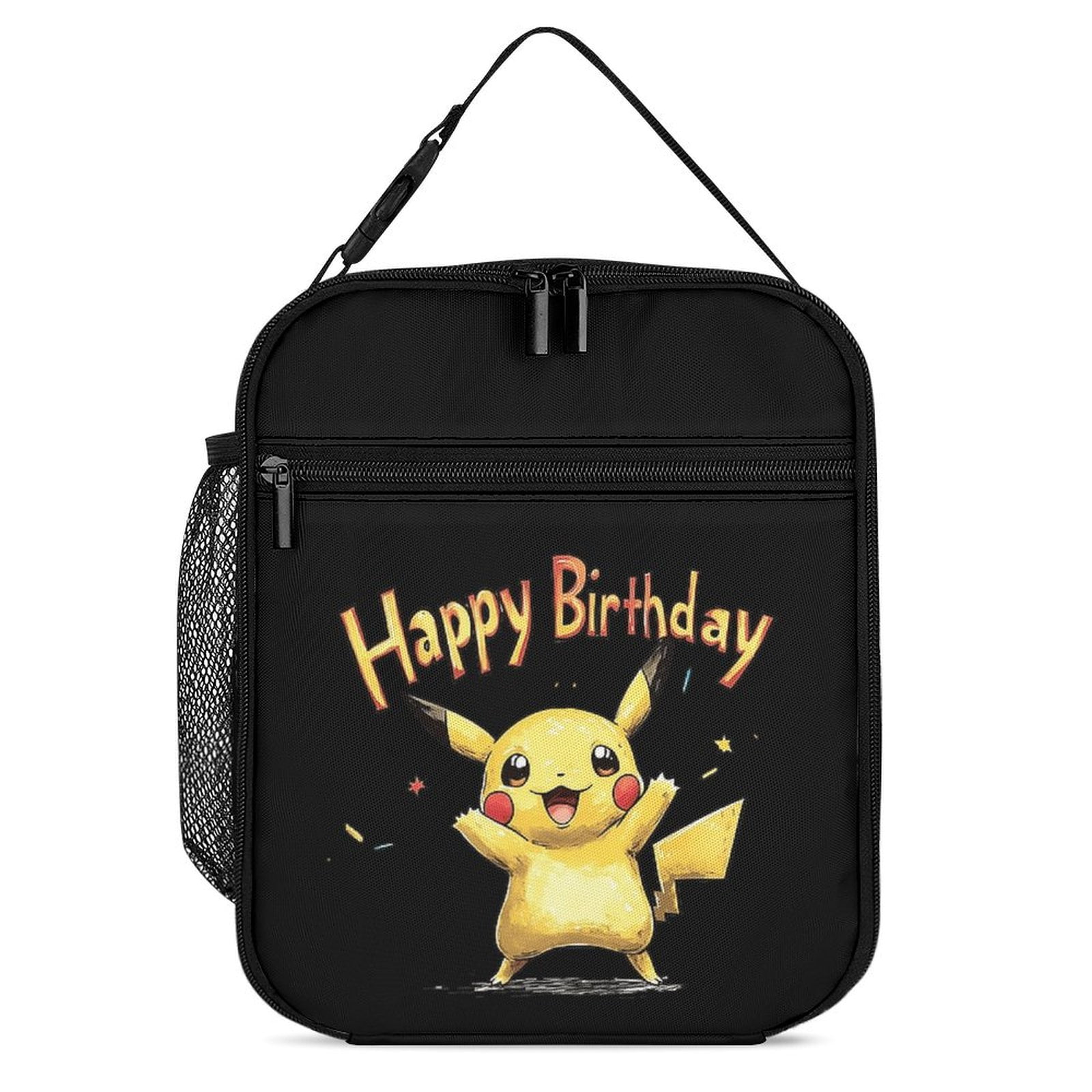 Pokémon Pikachu Insulated Lunch Boxes for Women Man, Portable Reusable ...