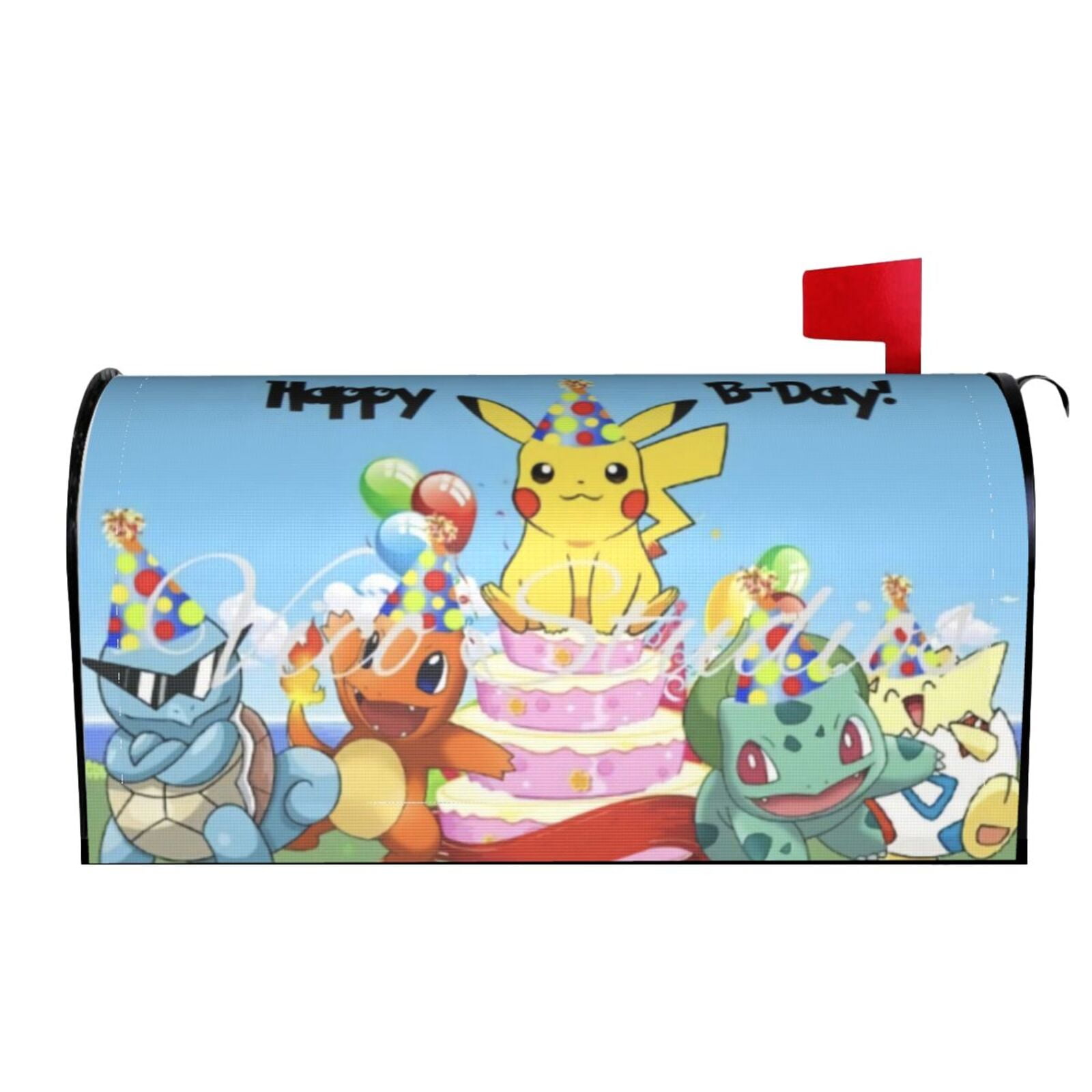 Pokémon-Pikachu It'S My Birthday!2 Cartoon Character Mailbox Cover ...
