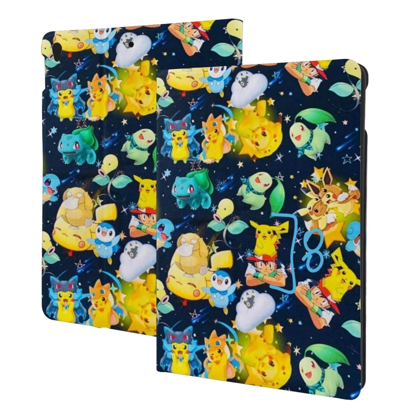 Pokémon Pikachu Kawaii Cute 3d Design Ipad Case Soft Covers For Boys ...