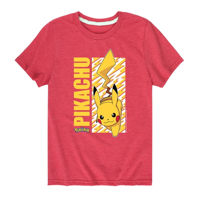 Pokémon - Pikachu Logo - Youth Short Sleeve Graphic T-Shirt - Walmart.com