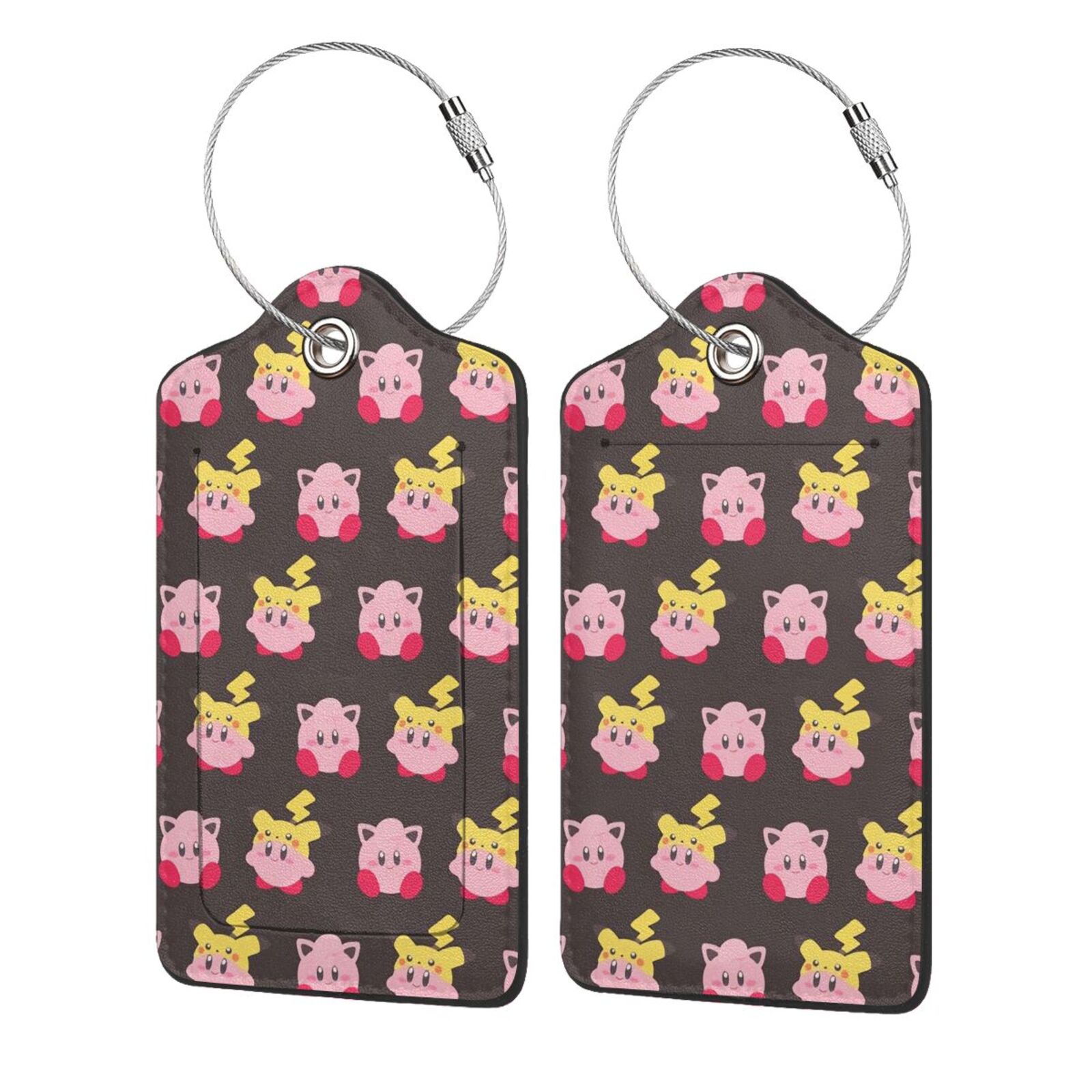 Pokémon Pikachu Luggage Tags for Suitcases Travel ID Identification ...
