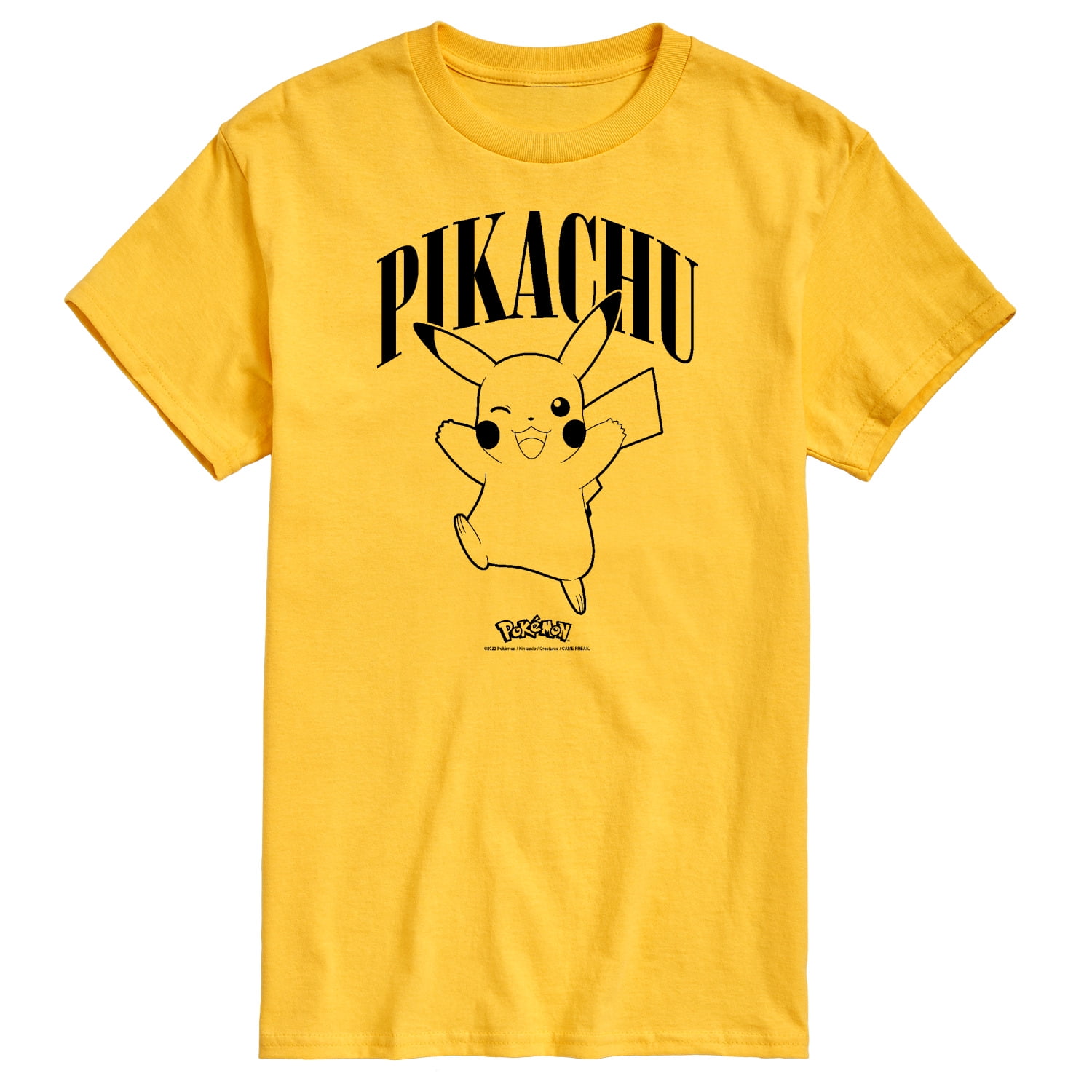 Pokémon - Pikachu - Men's Short Sleeve Graphic T-Shirt - Walmart.com