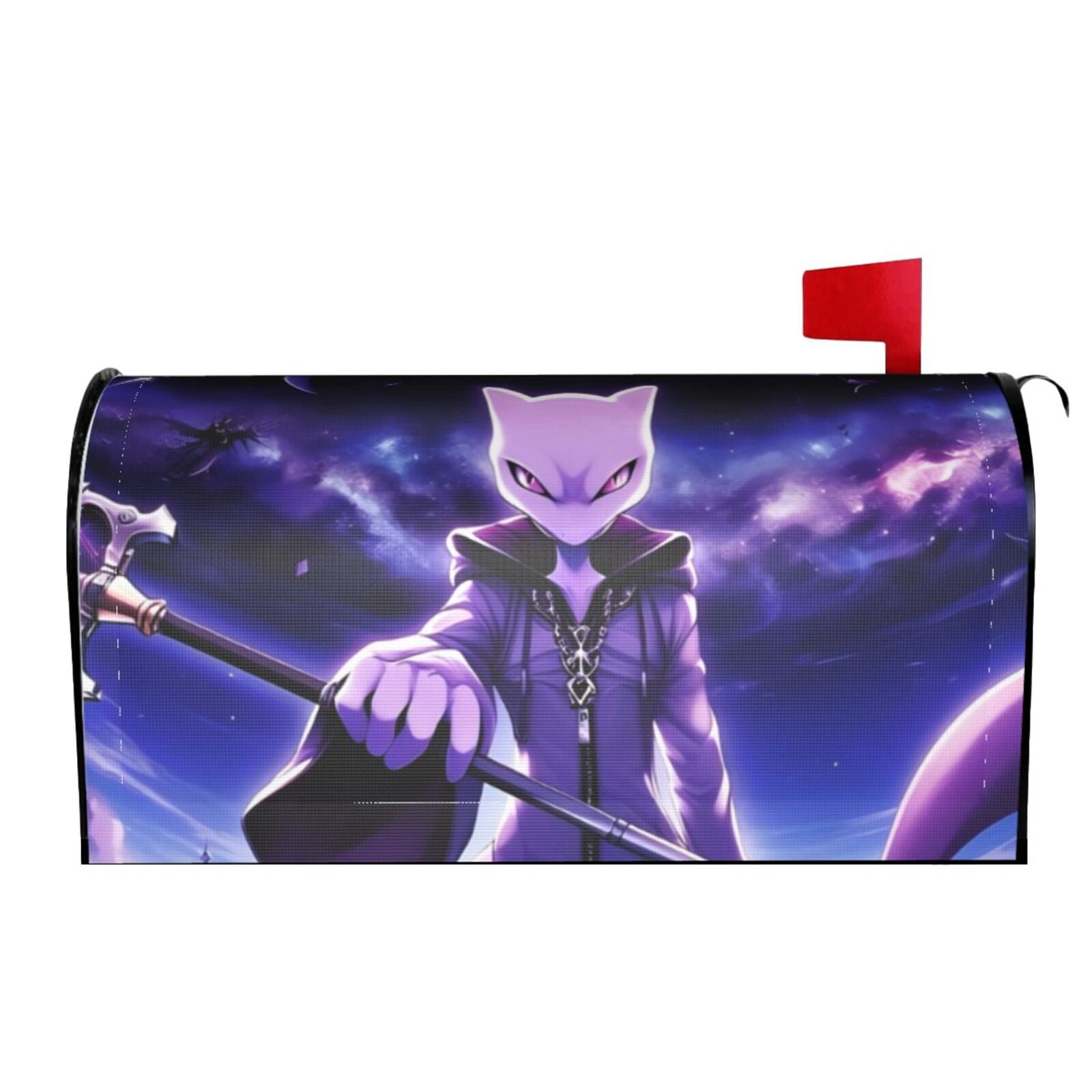 Pokémon Pikachu Mewtwo5 Cartoon Character Mailbox Cover Magnetic ...