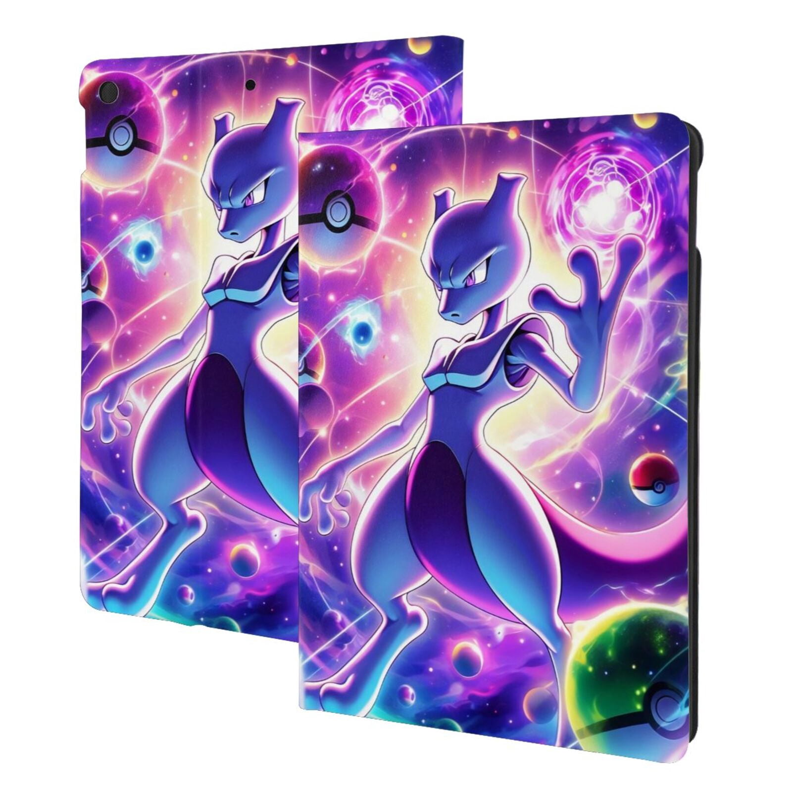Pokémon Pikachu Mewtwo7 Kawaii Cute 3d Design Ipad Case Soft Covers For ...