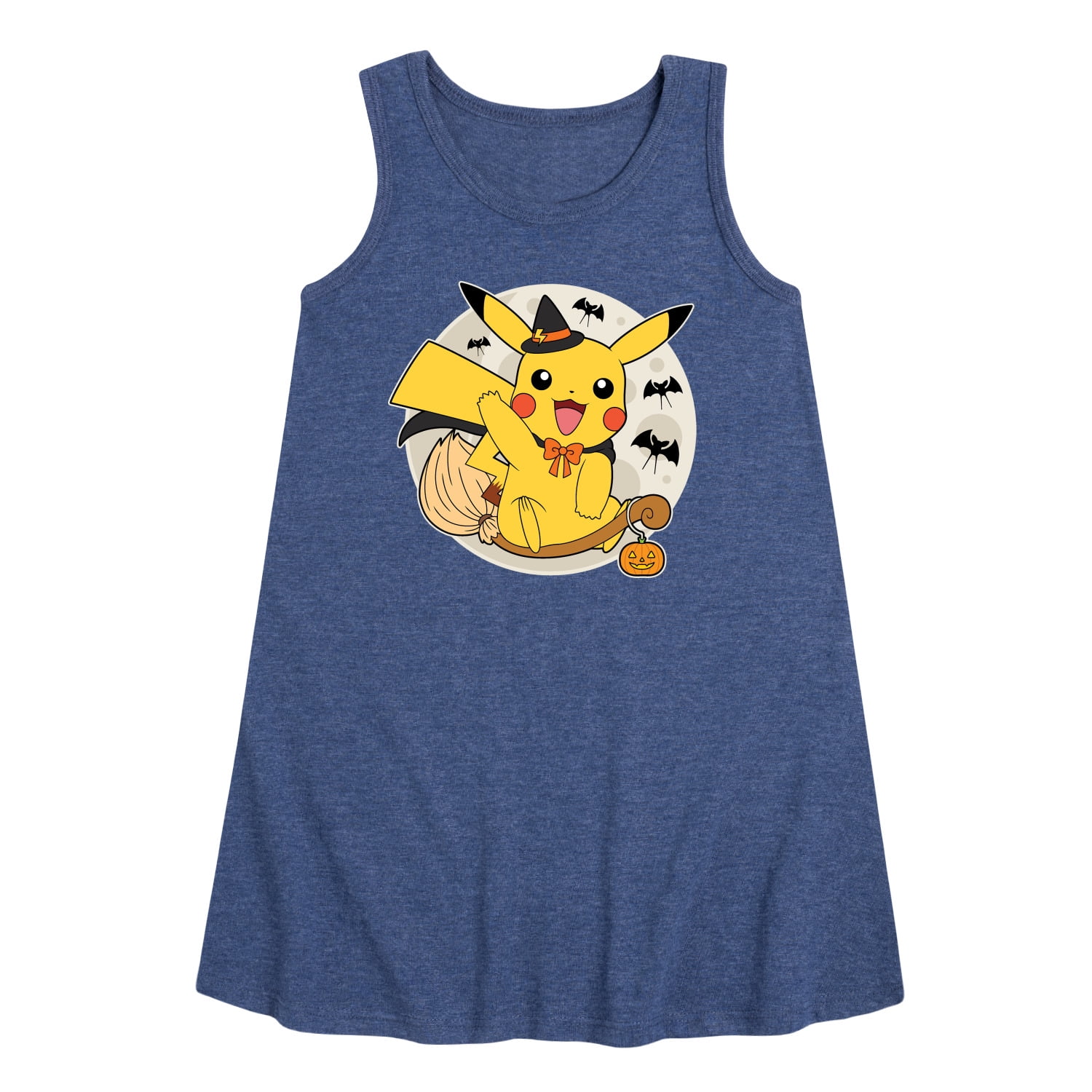 Pokémon - Pikachu Moon Witch - Youth Girls A-line Dress - Walmart.com
