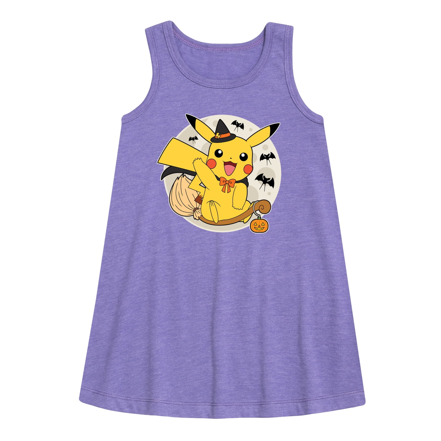 Pokémon - Pikachu Moon Witch - Youth Girls A-line Dress - Walmart.com