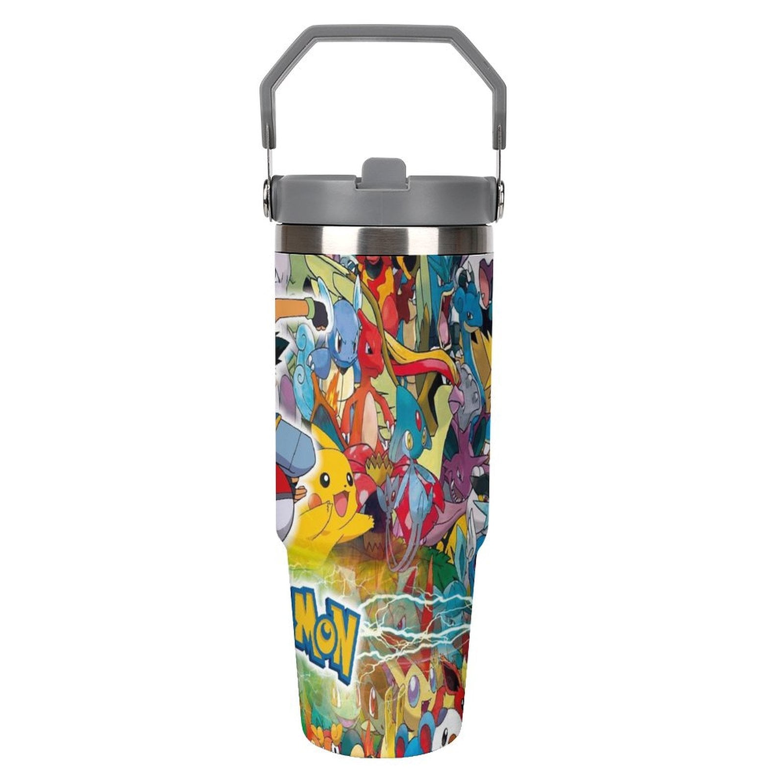 Pokémon Pikachu Outdoor Adventures 30oz Stainless Steel Tumblers with ...