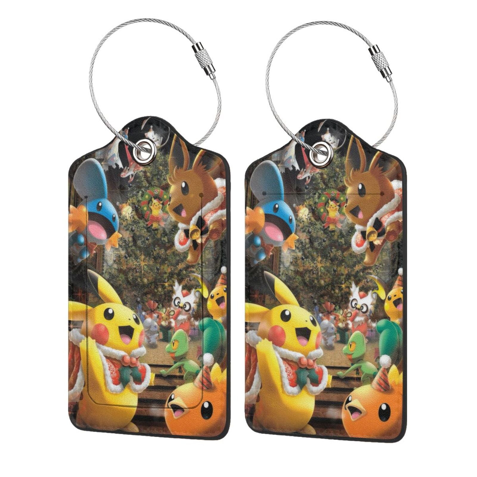 Pokémon Pikachu Party Luggage Tags for Suitcases Travel ID ...